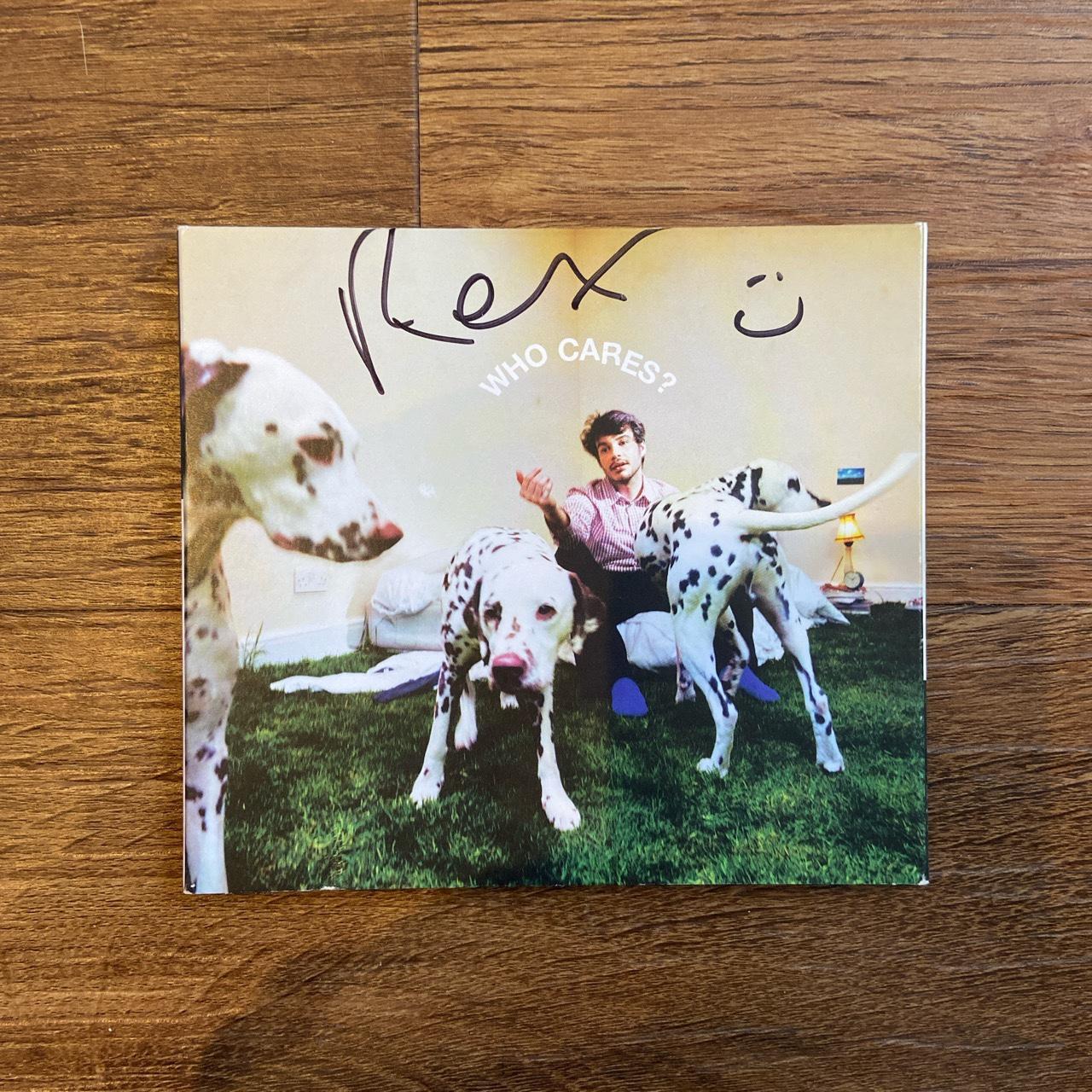 Signed Rex Orange County CD who cares? bought from... - Depop