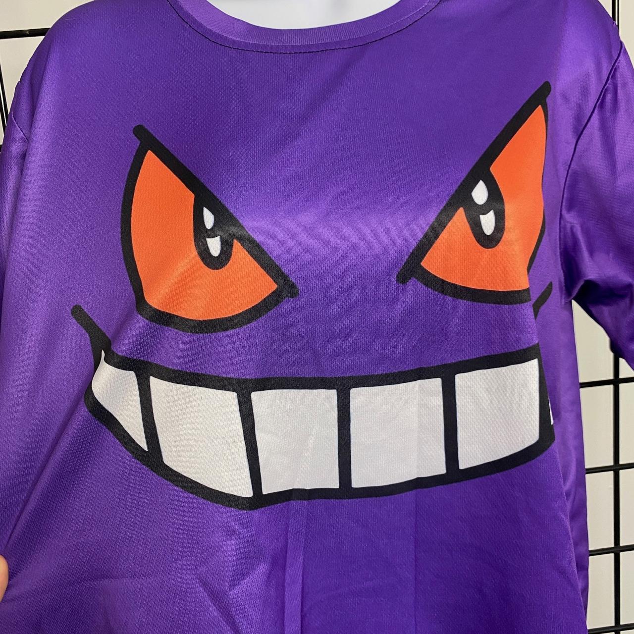 Purple Gengar Pokémon tee #Pokemon #Gengar... | Depop