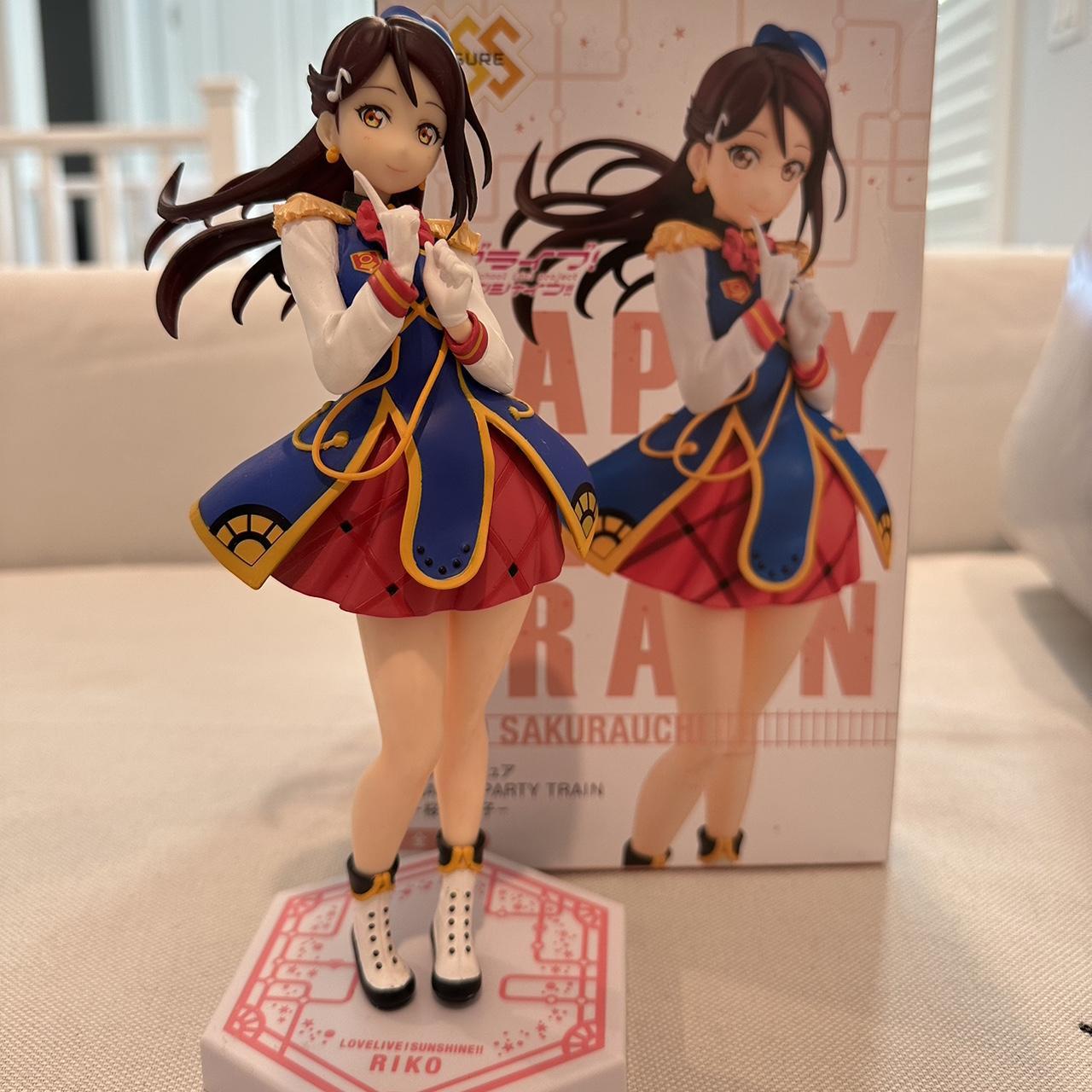 love live happy party train riko sakurauchi figure... - Depop