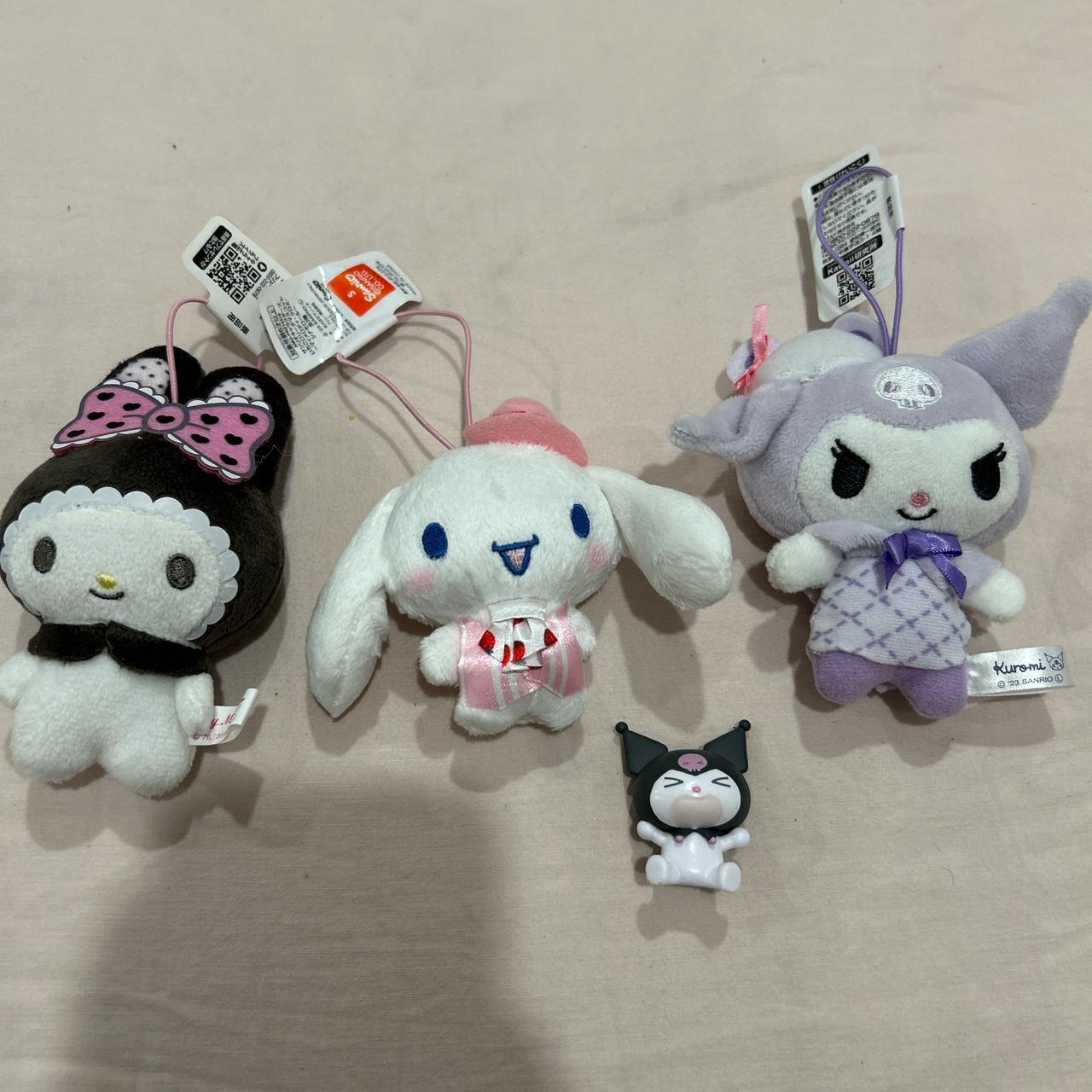 Sanrio lot plush #sanrio #kawaii #cinamaroll #kuromi... - Depop