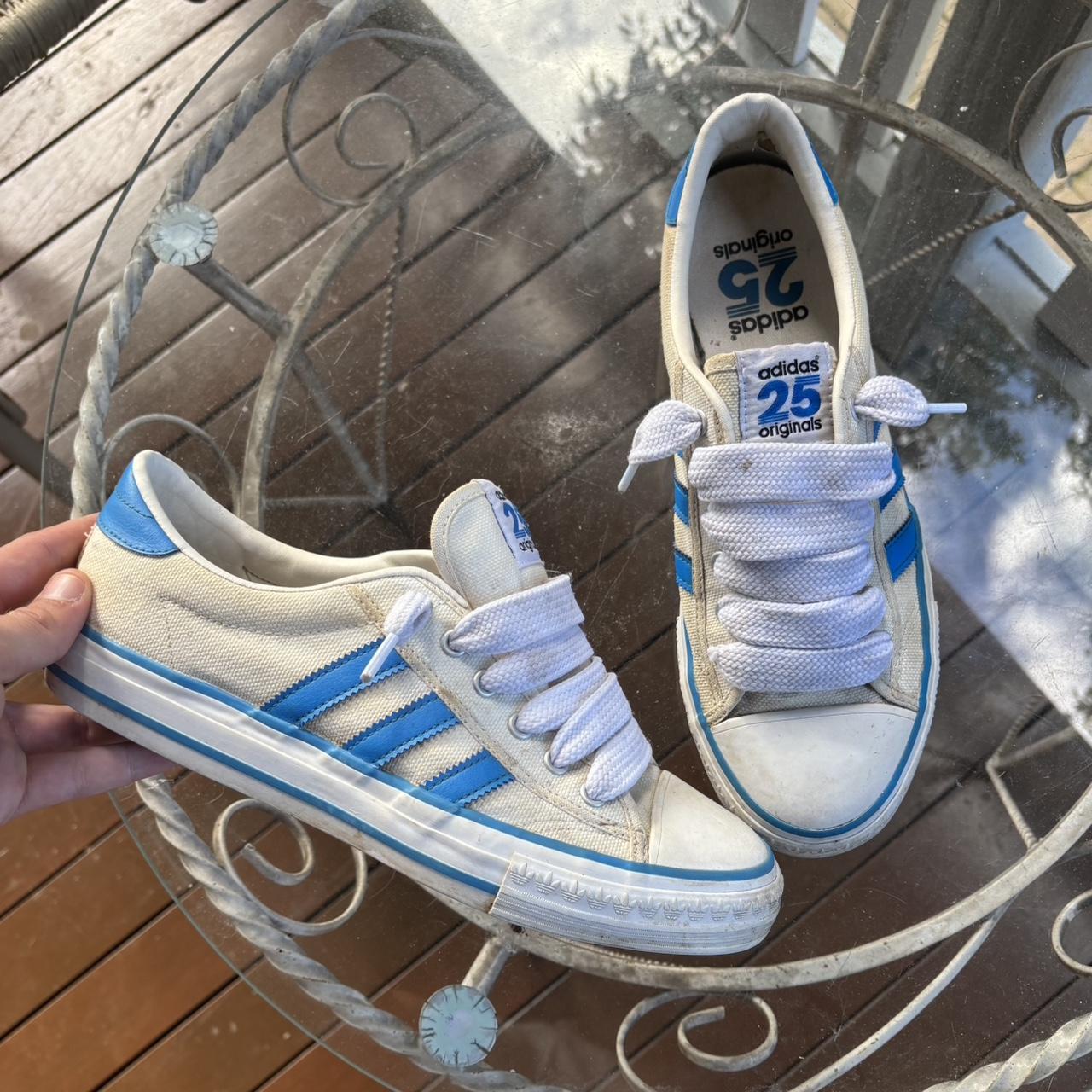 Old school Adidas nigo shooting star shoes Little... | Depop