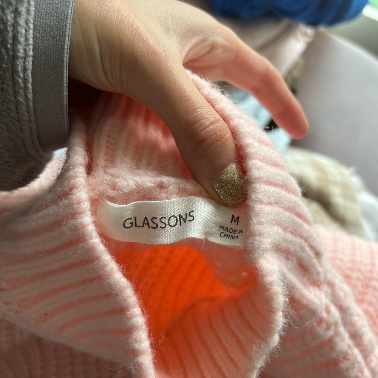 Glassons Women's Pink Jumper | Depop