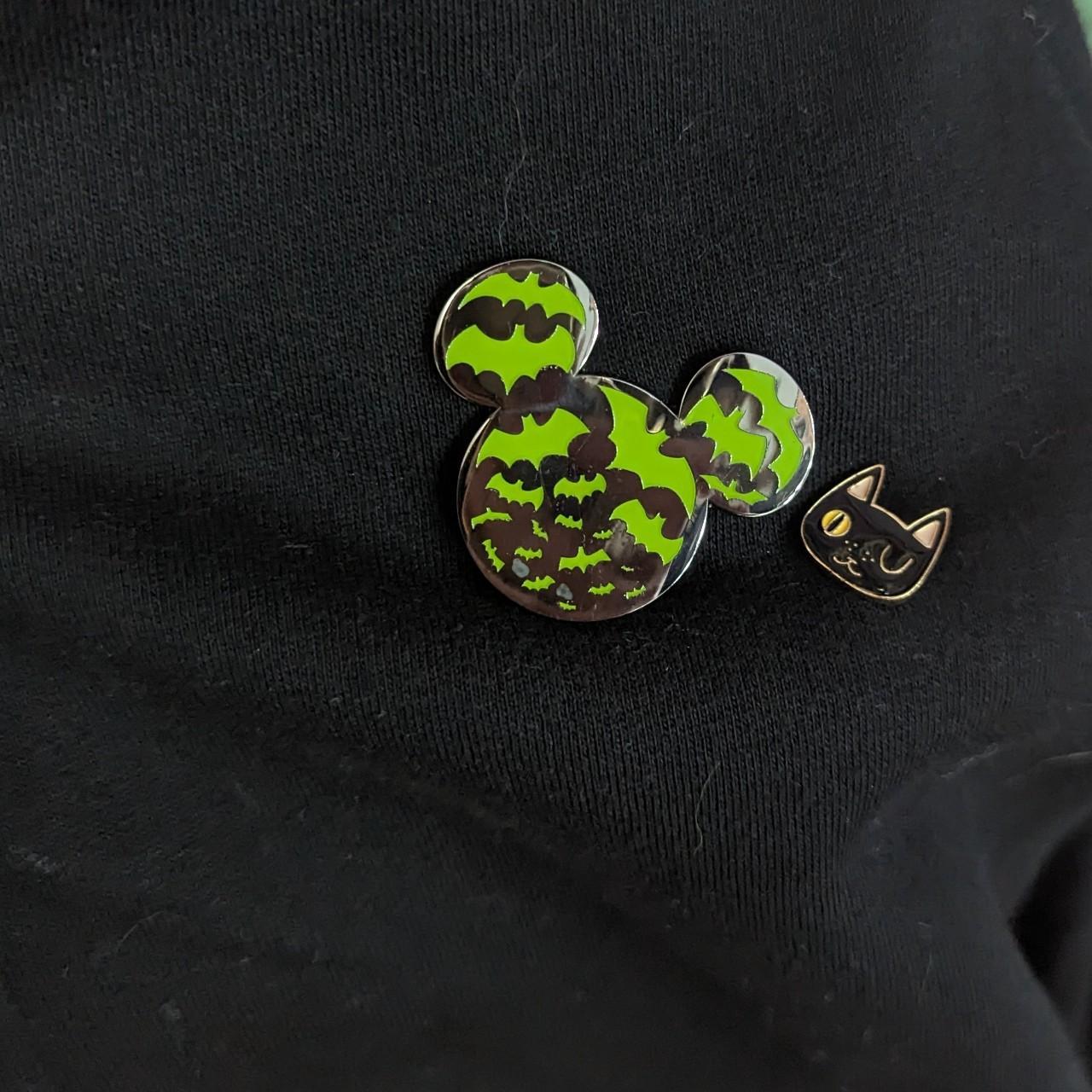 Black cat kitty ear zip up hoodie, kids size marked... - Depop