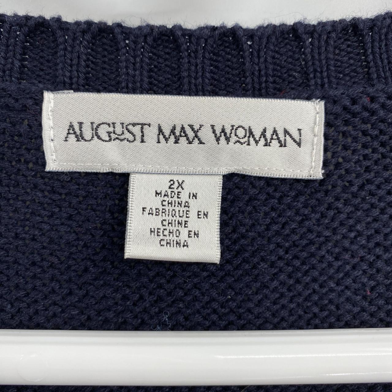 Features: • August Max Woman cardigan • Size 2X •... - Depop