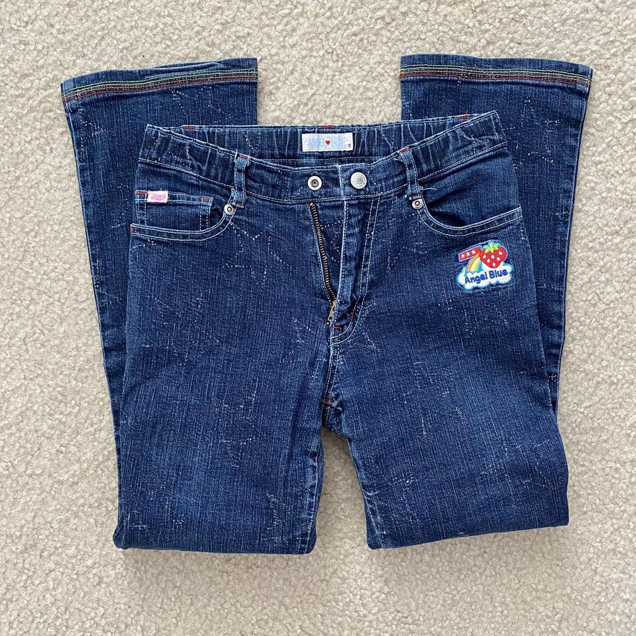 only depop payments ️ angel blue jeans sizs s in... - Depop