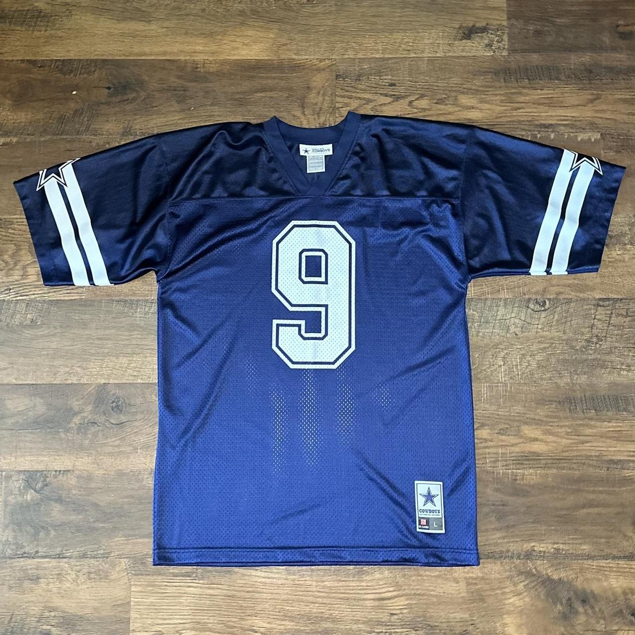 Dallas Cowboys Tony Romo Jersey size L. 23 x 33 - Depop