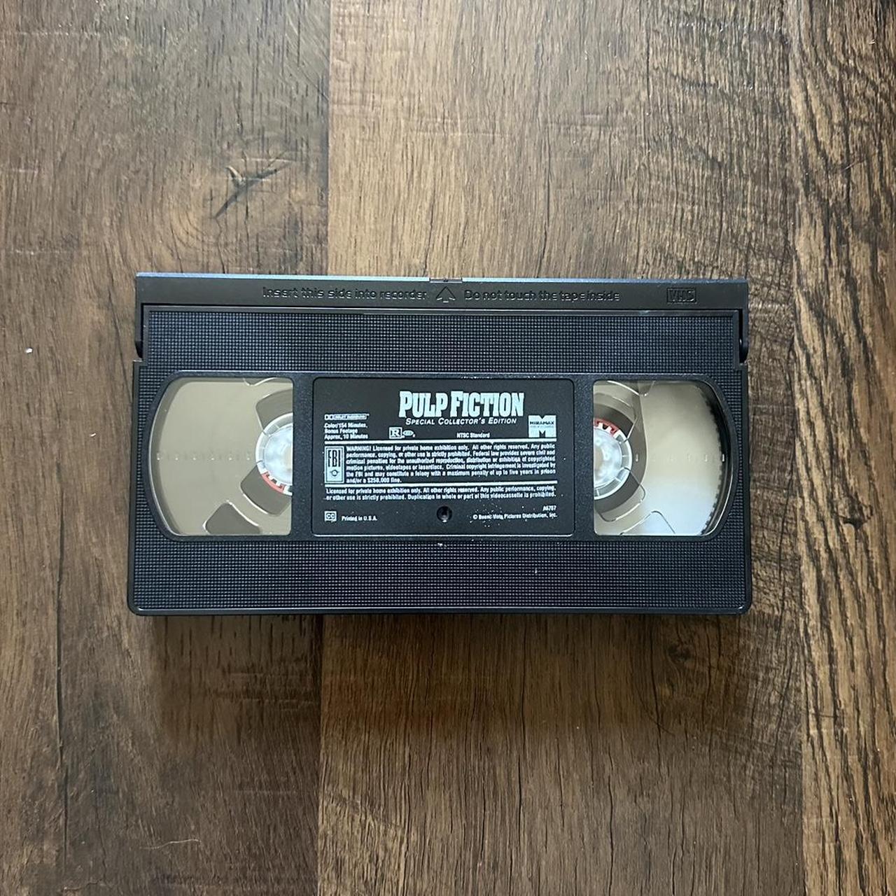 Pulp Fiction VHS TESTED AND WORKING - Depop