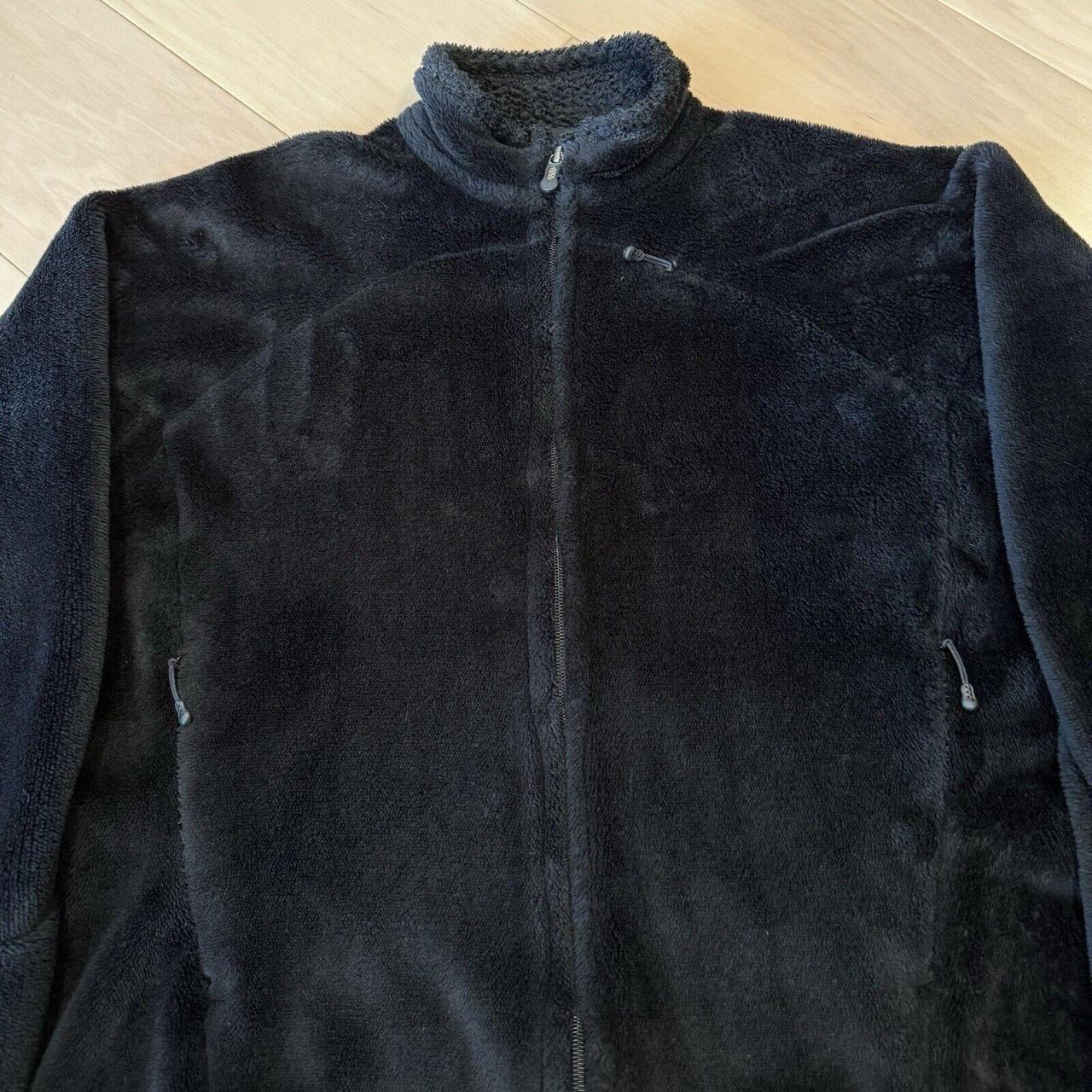 Patagonia R4 Jacket Women's XL Black Soft Sherpa... | Depop
