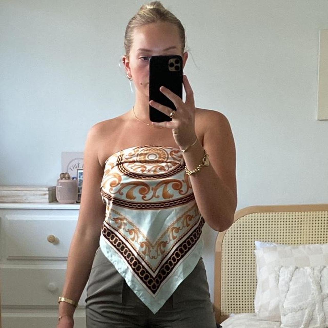 Jagger and stone scarf Can we worn as sarong, head... - Depop