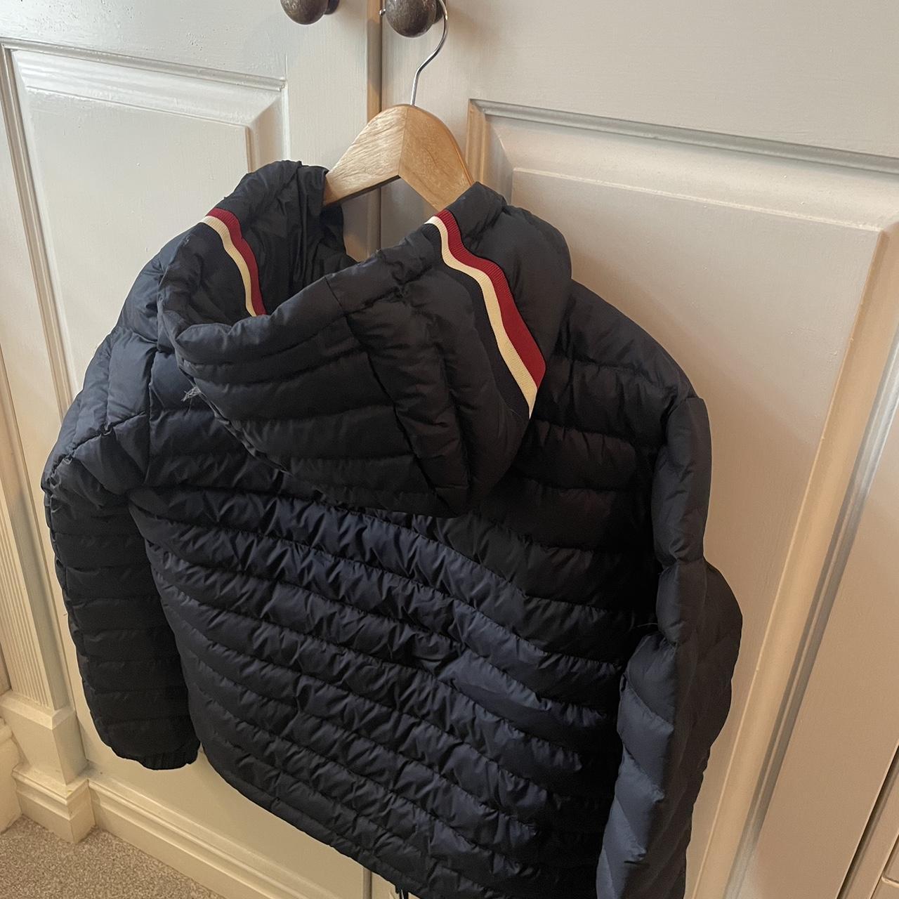 Moncler EUS Navy Medium Brand new with tags NFC... - Depop