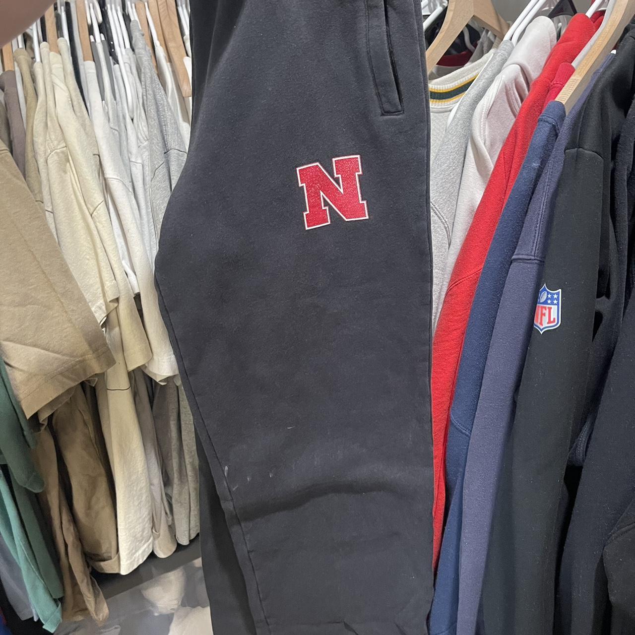 NEBRASKA ADIDAS SWEATS - Depop