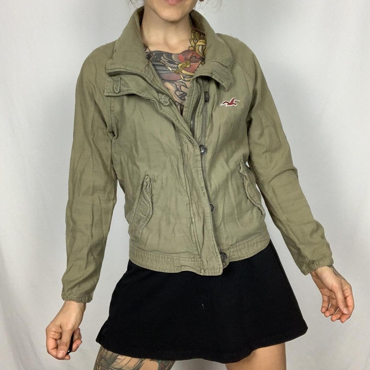 Cutest military cargo inspired y2k jacket by... - Depop