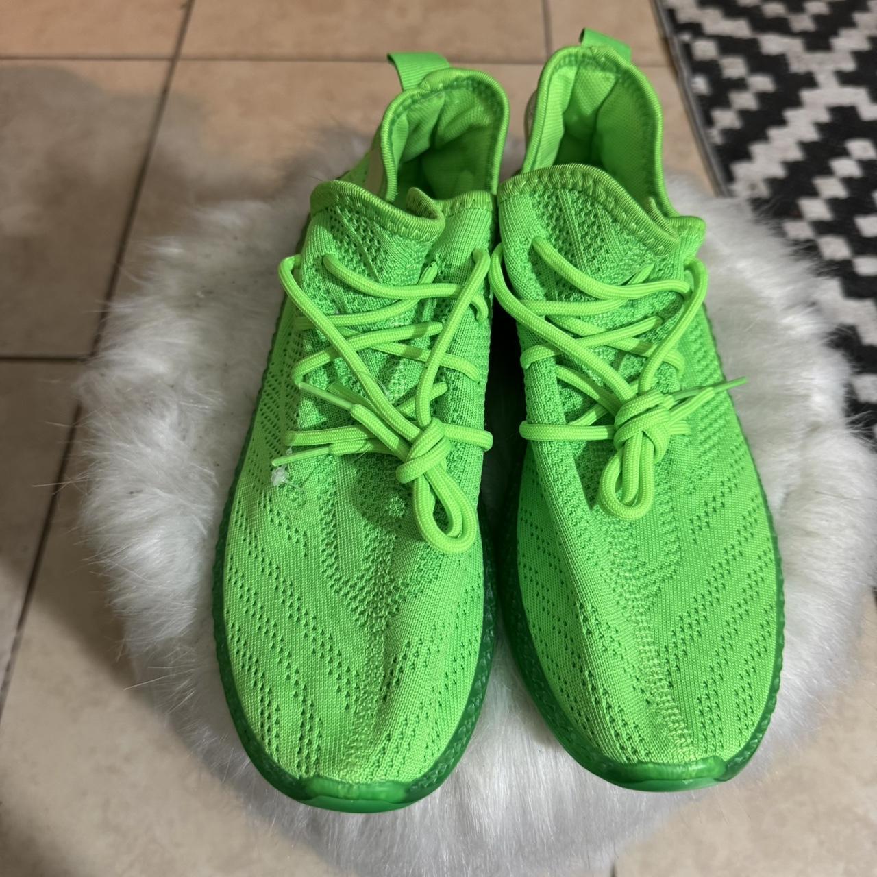 PONY neon green running shoes . NWOT #PONY #running... - Depop