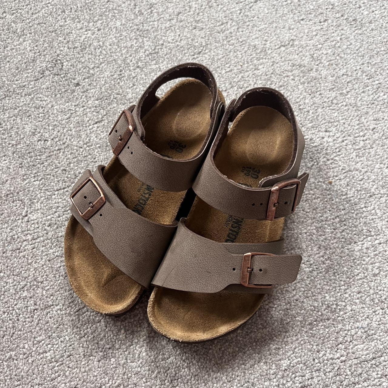 Kids Birkenstocks size c12 Worn few times - Depop