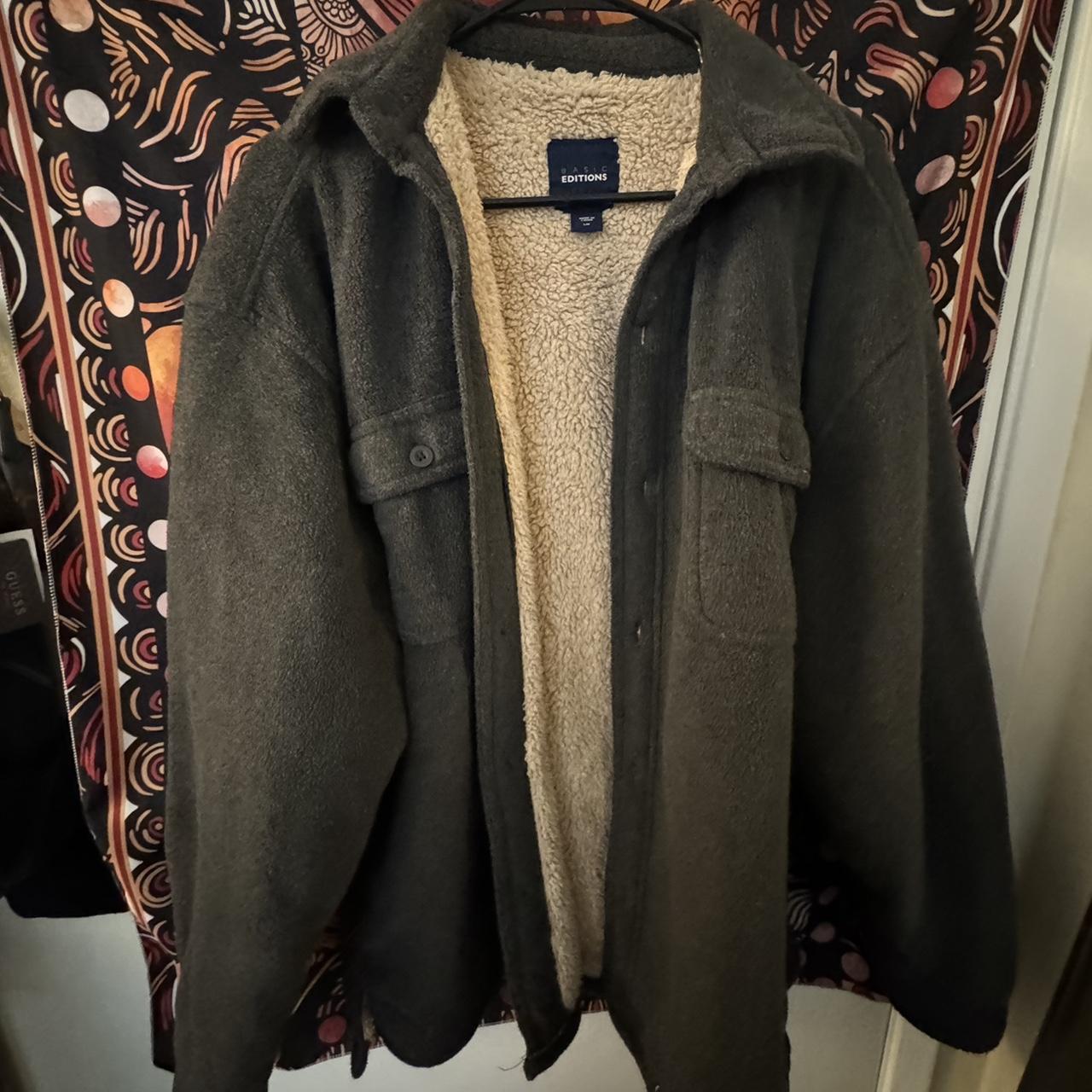 Basic Editions Shacket Size: Large Perfect... - Depop