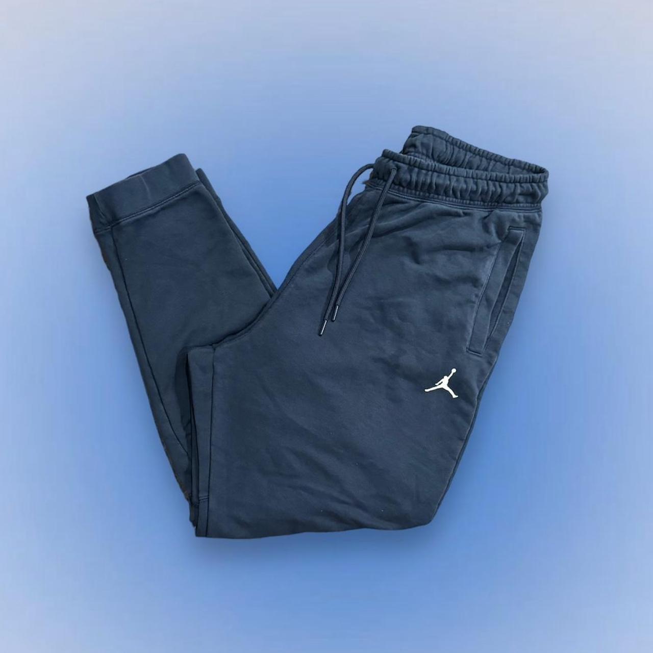 Jordan Navy Jogger Style Sweats - very soft and... - Depop