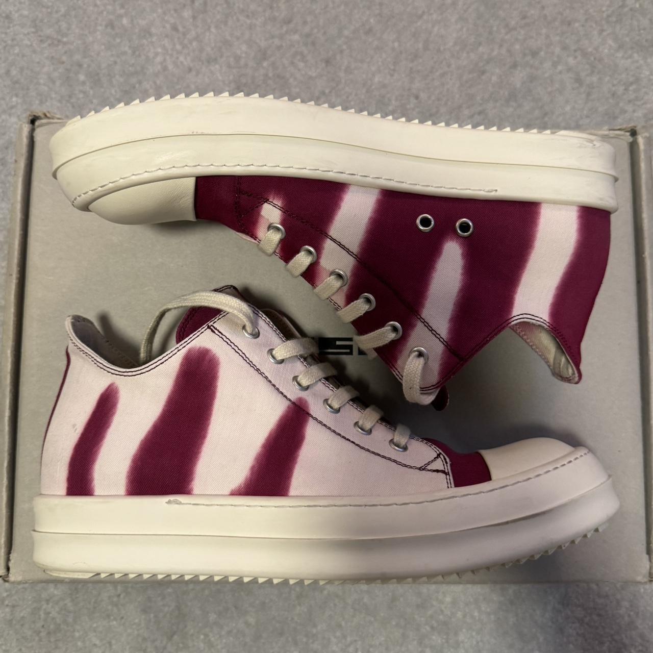 Rick Owens Drkshdw Fuxia Vomit Ramones 19FW Size 41... | Depop