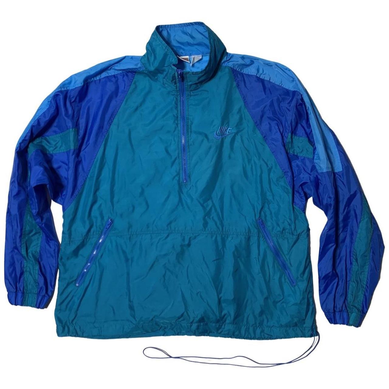 90’s Nike Windbreaker Vintage Full Zip Jacket Mens... - Depop