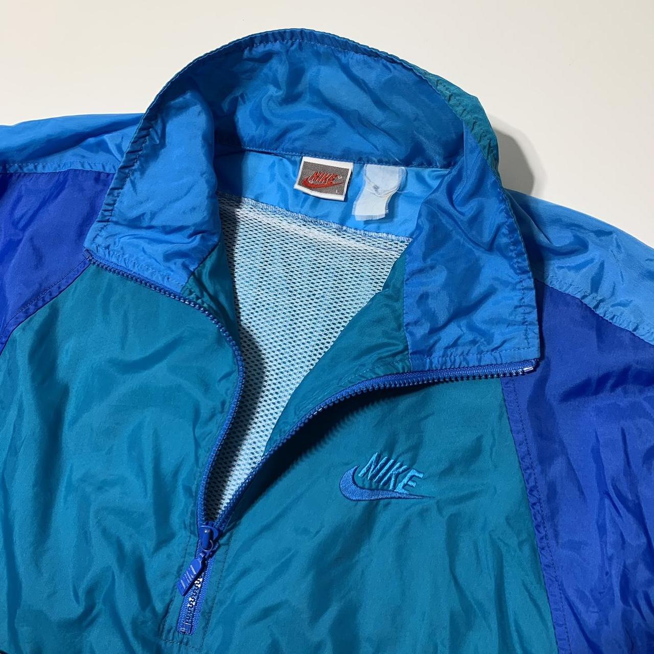 90’s Nike Windbreaker Vintage Full Zip Jacket Mens... - Depop
