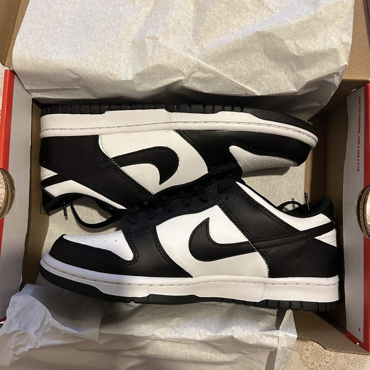 Nike panda dunk low (gs) brand new in box size 6... - Depop