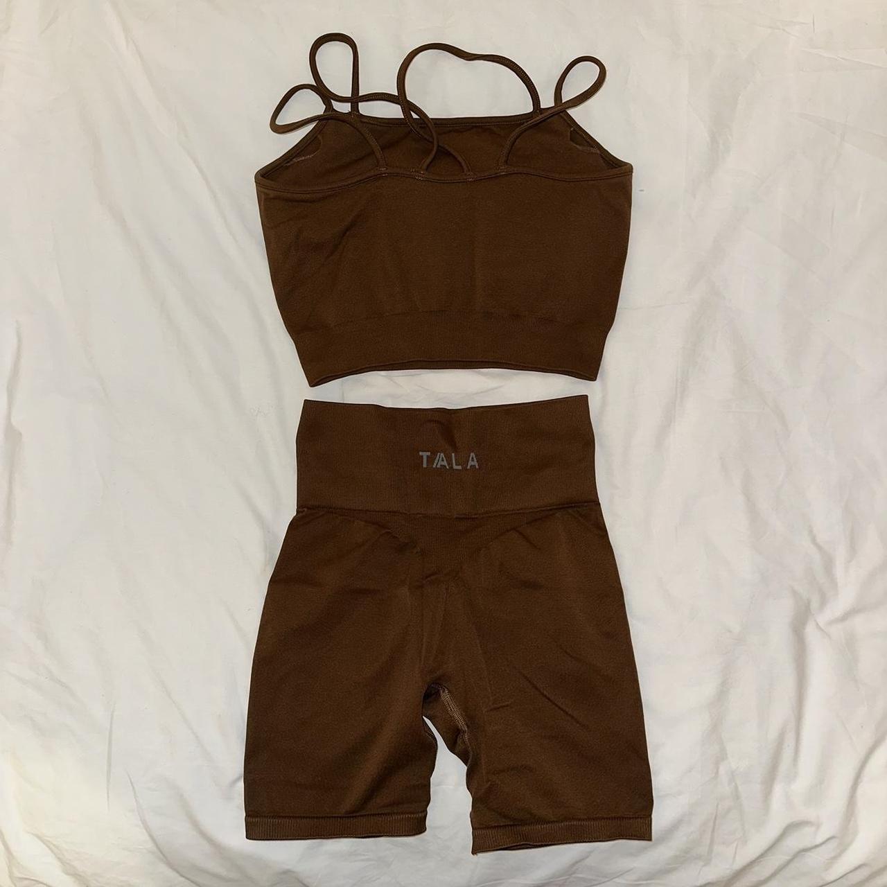 - Tala Gym set - Brown - Size S #Tala #Gym - Depop