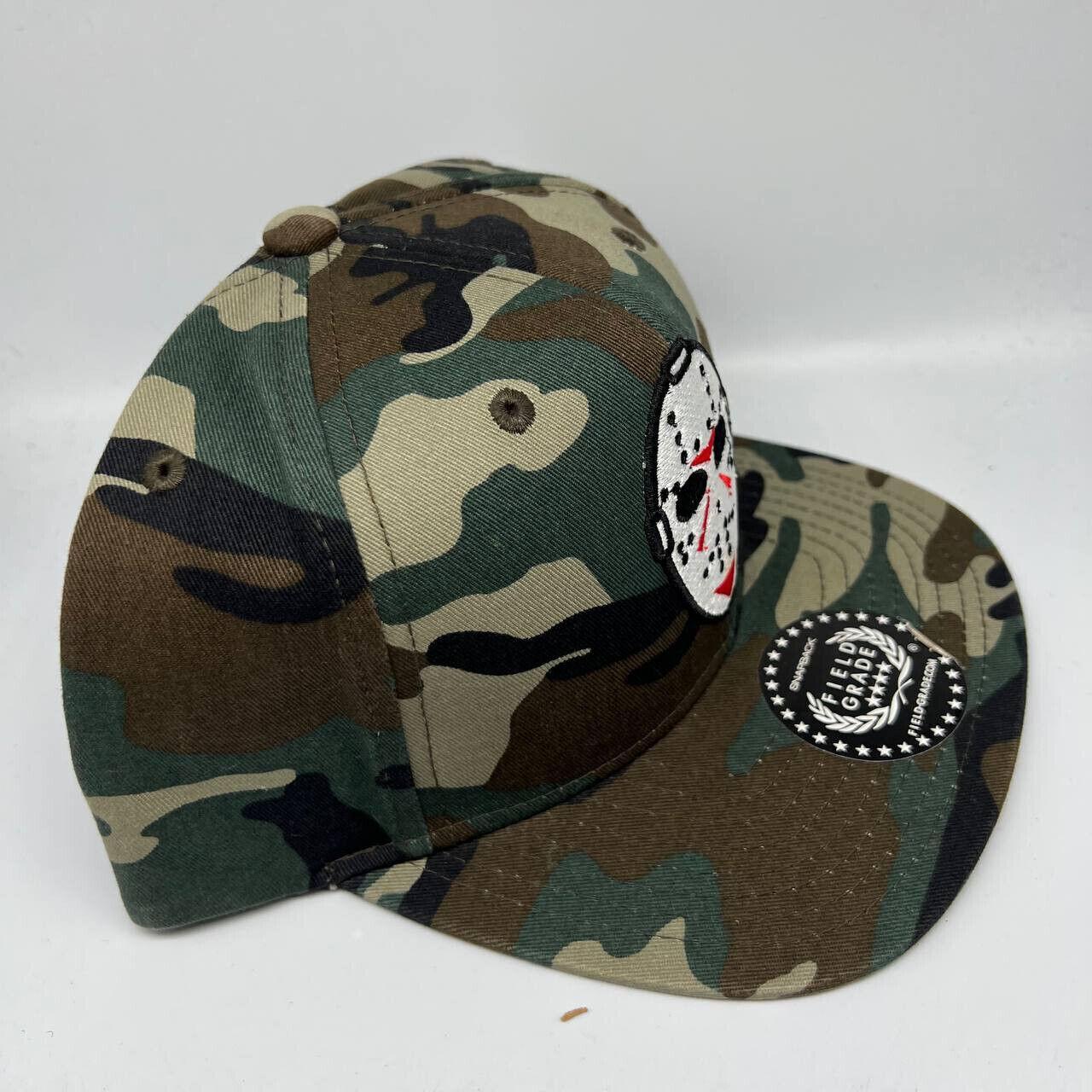 Jason Friday the 13th Field Grade Hat Snapback Cap... - Depop