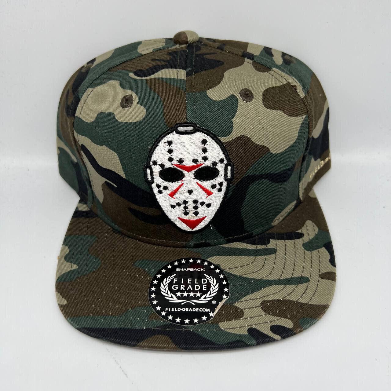 Jason Friday the 13th Field Grade Hat Snapback Cap... - Depop