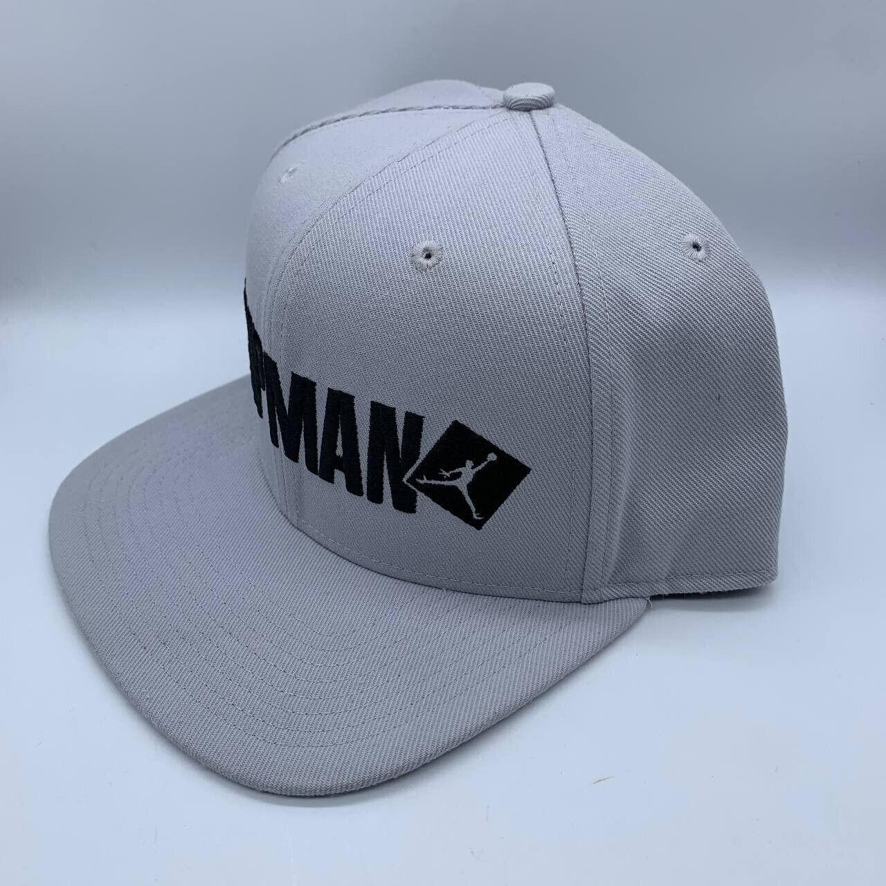 Air Jordan Jumpman Cool Gray Hat Snapback Cap Mens... - Depop