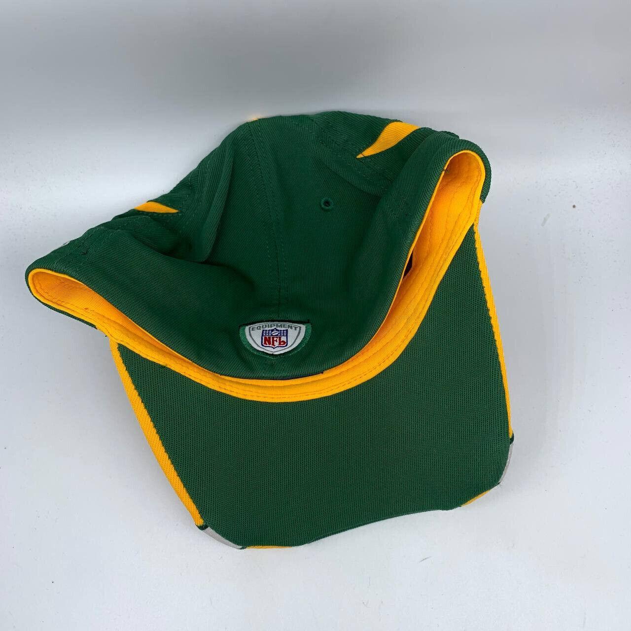 Vintage Green Bay Packers M/L NFL Reebok Hat Stretch... - Depop