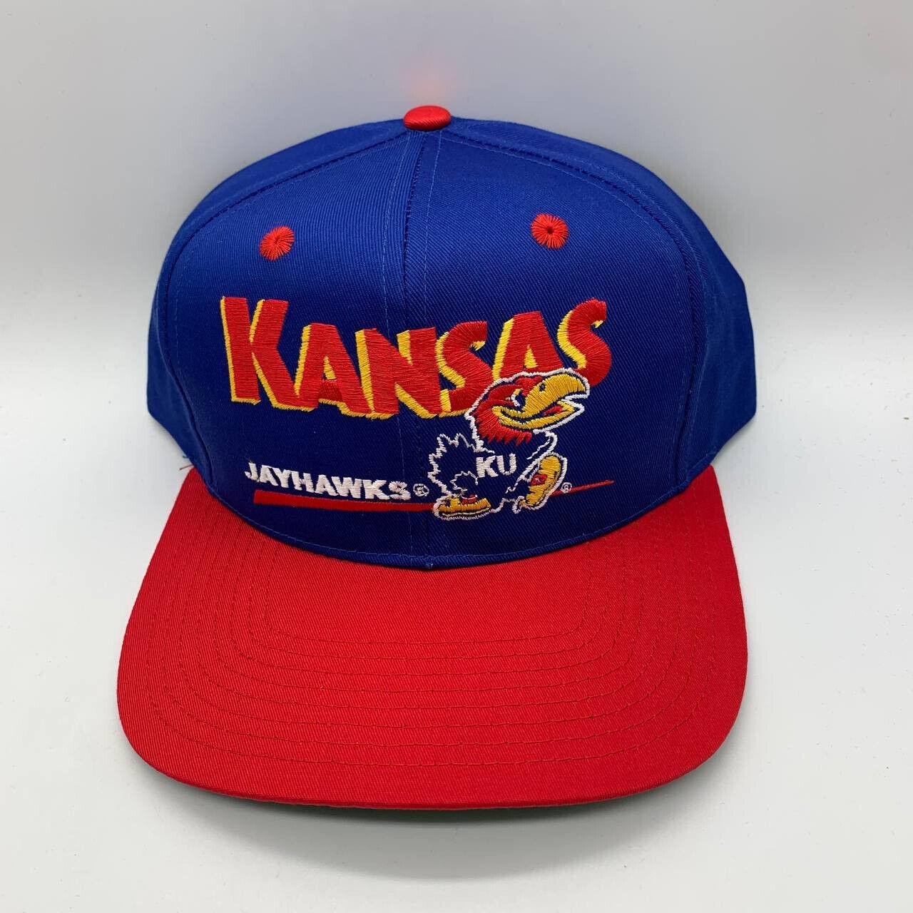 Vintage Kansas KU Jayhawks NCAA US College... - Depop