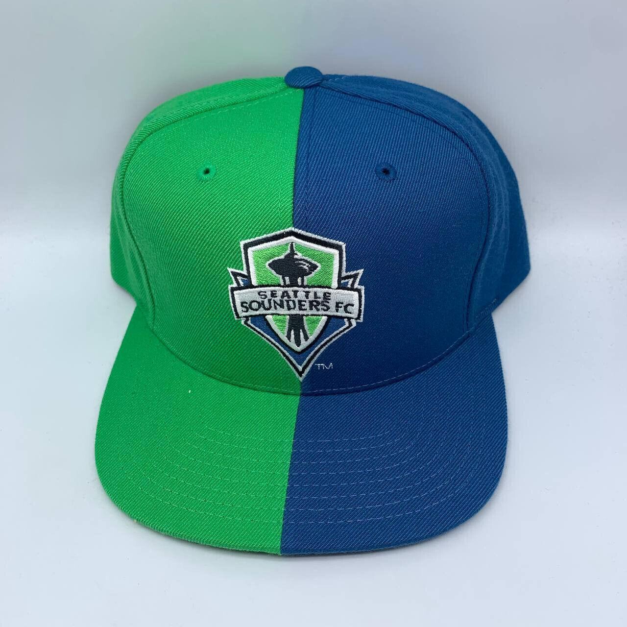 Seattle Sounders FC MLS Mitchell & Ness Hat Snapback... - Depop