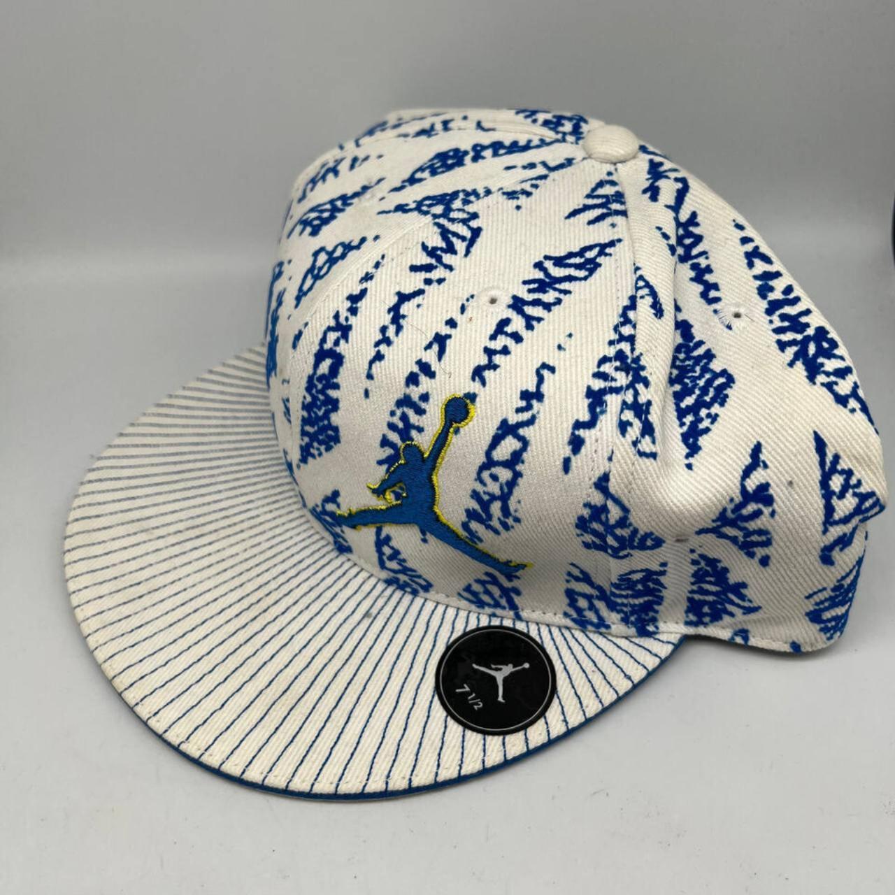 Air Jordan Jumpman Hat 7 1/2 Fitted Cap Chicago... - Depop