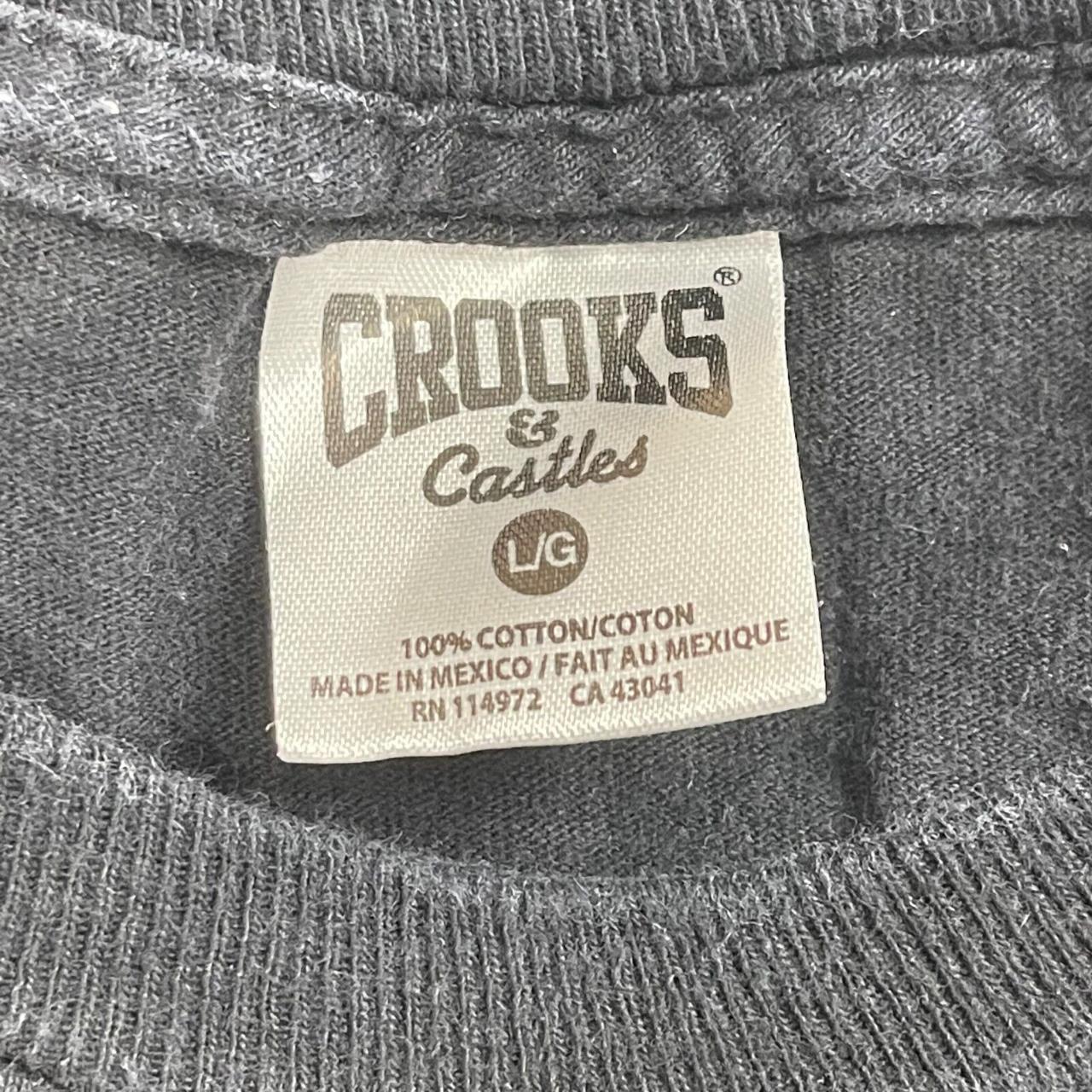 #Crooks & #Castles Men's Graphic T-Shirt Size Large... - Depop