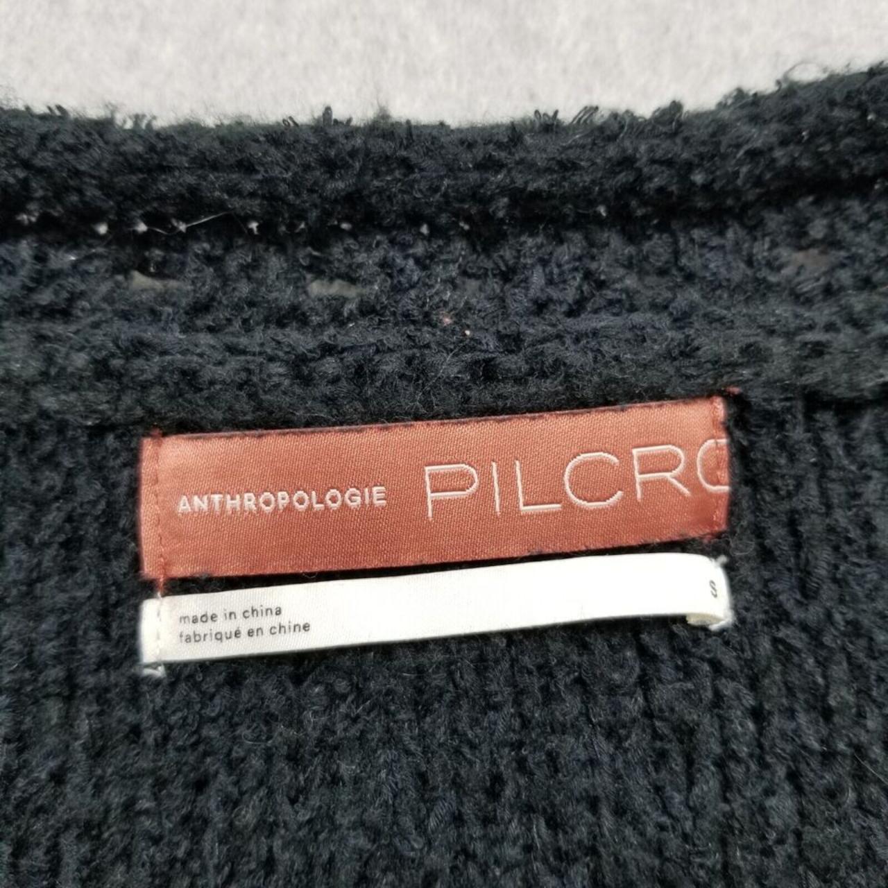 Anthropologie Pilcro Sweater Womens Small Black... - Depop