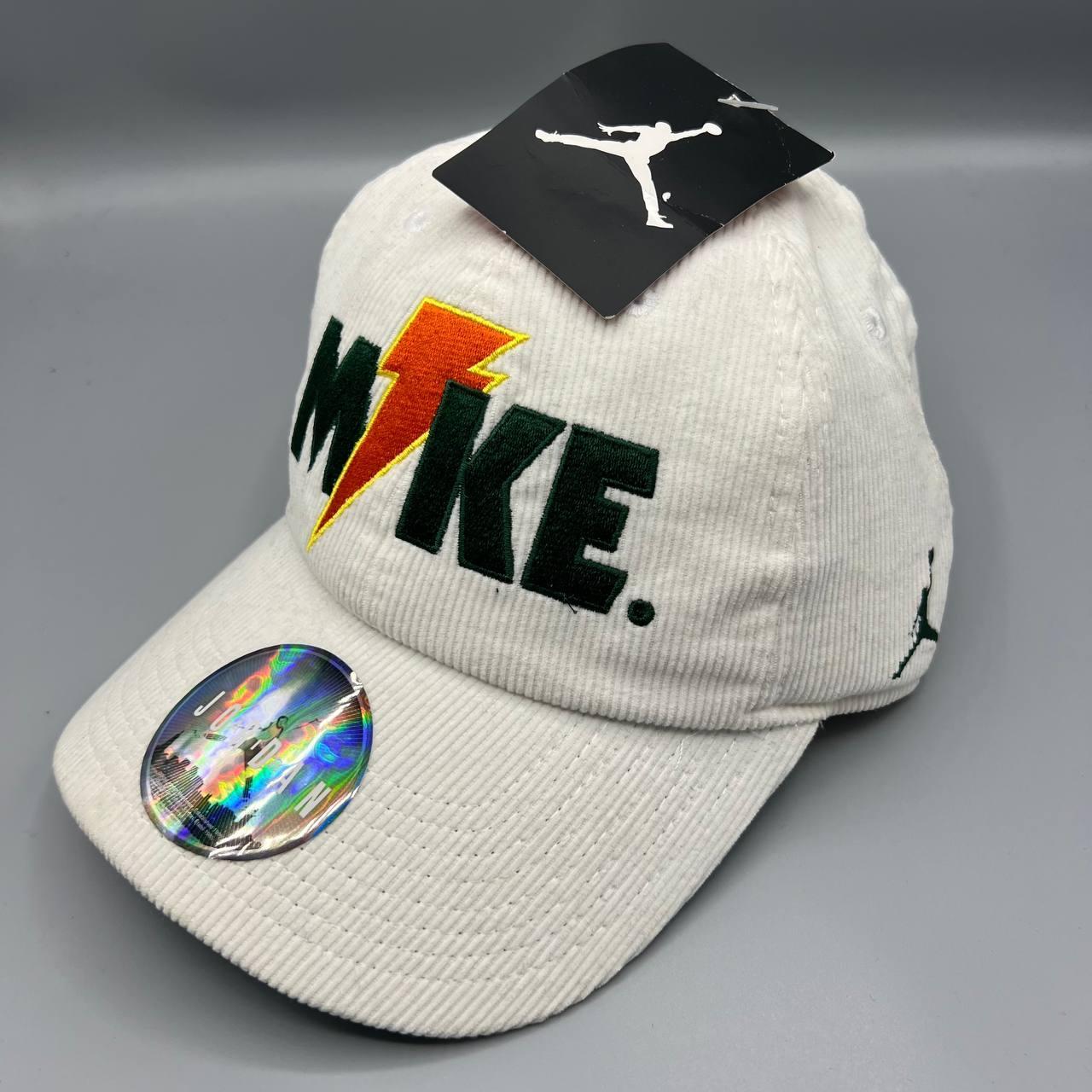 Gatorade x Air Jordan Hat Men White Corduroy Mike... - Depop