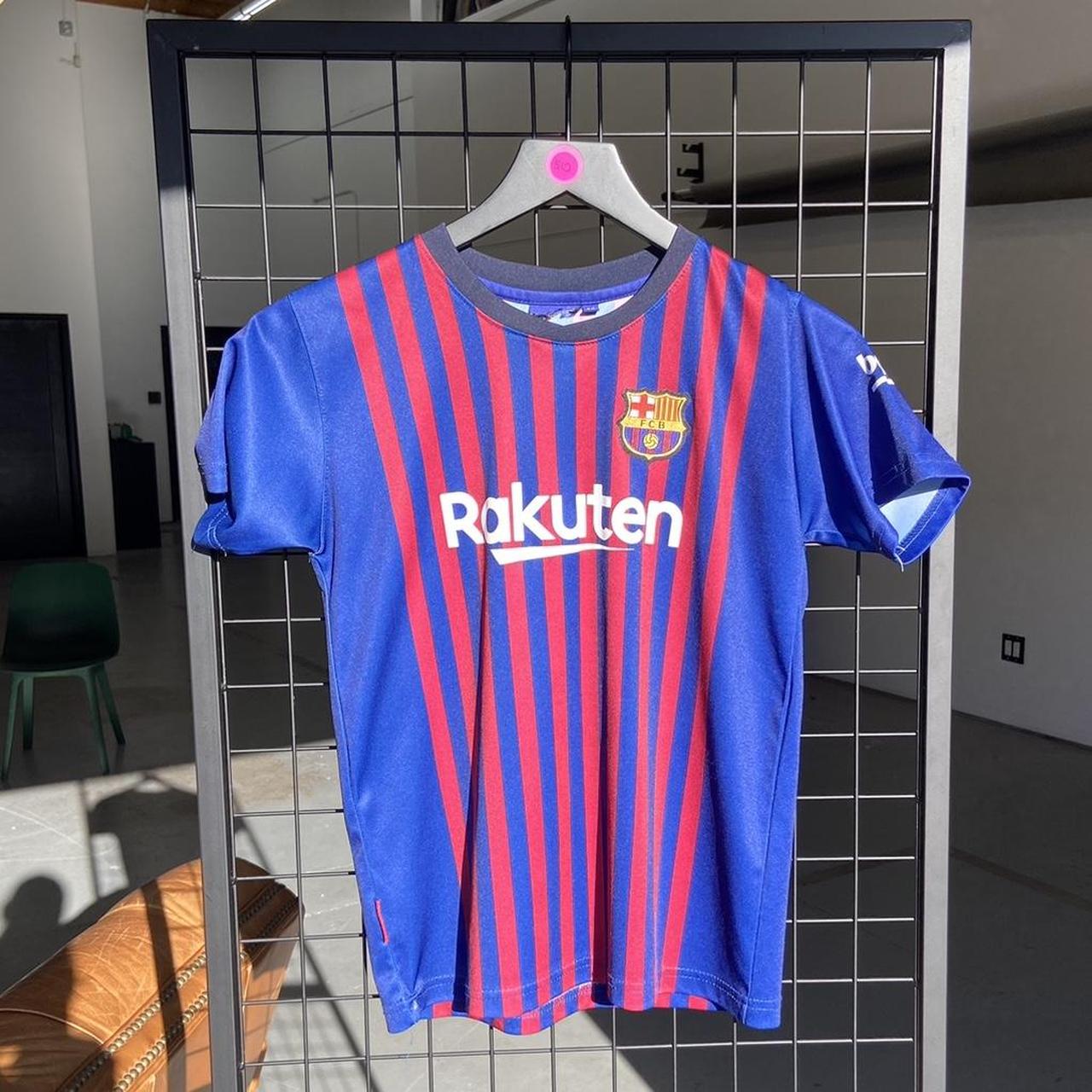 Rakuten UNICEF Barcelona Soccer jersey XS... - Depop