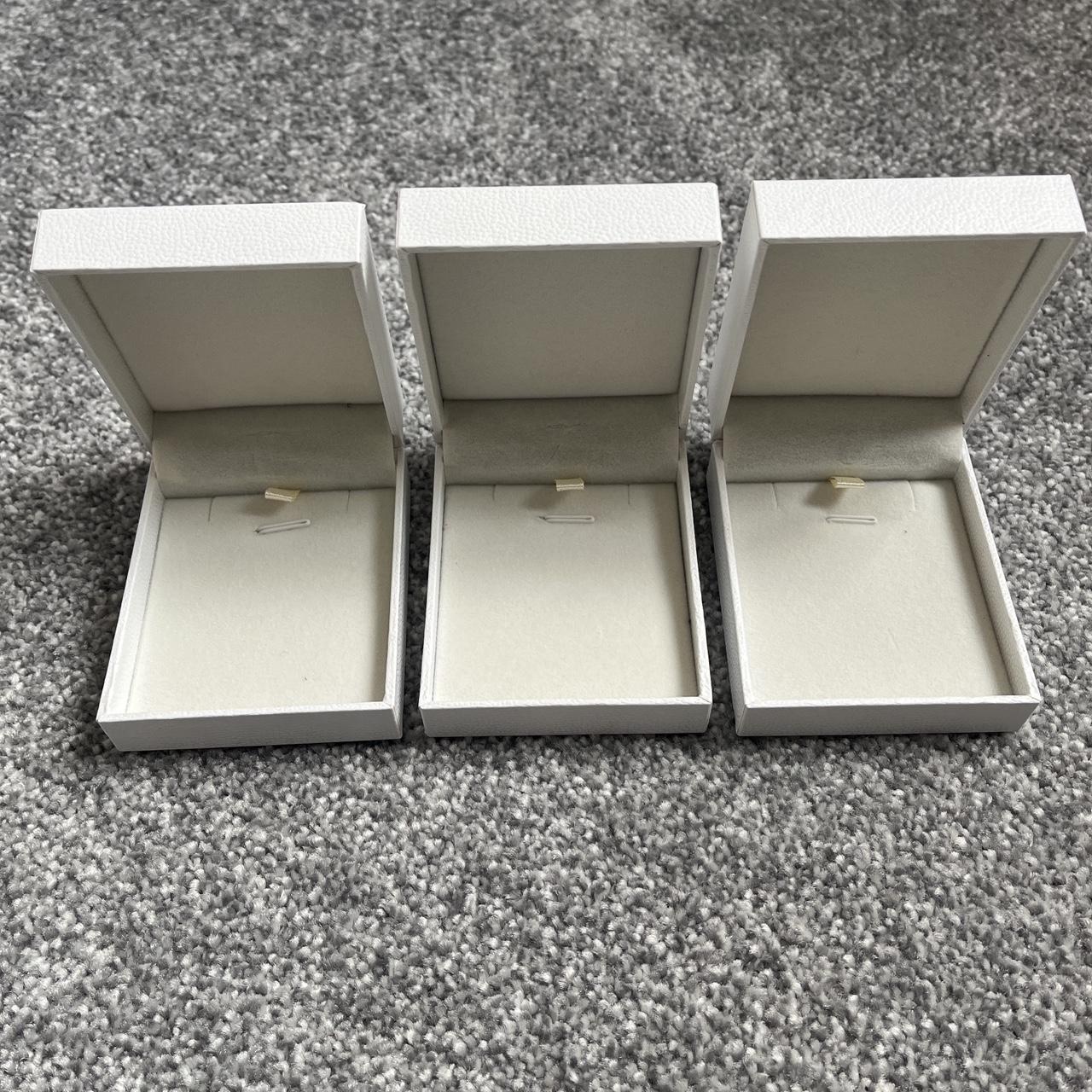White Jewellery Presentation Boxes. Perfect for... - Depop