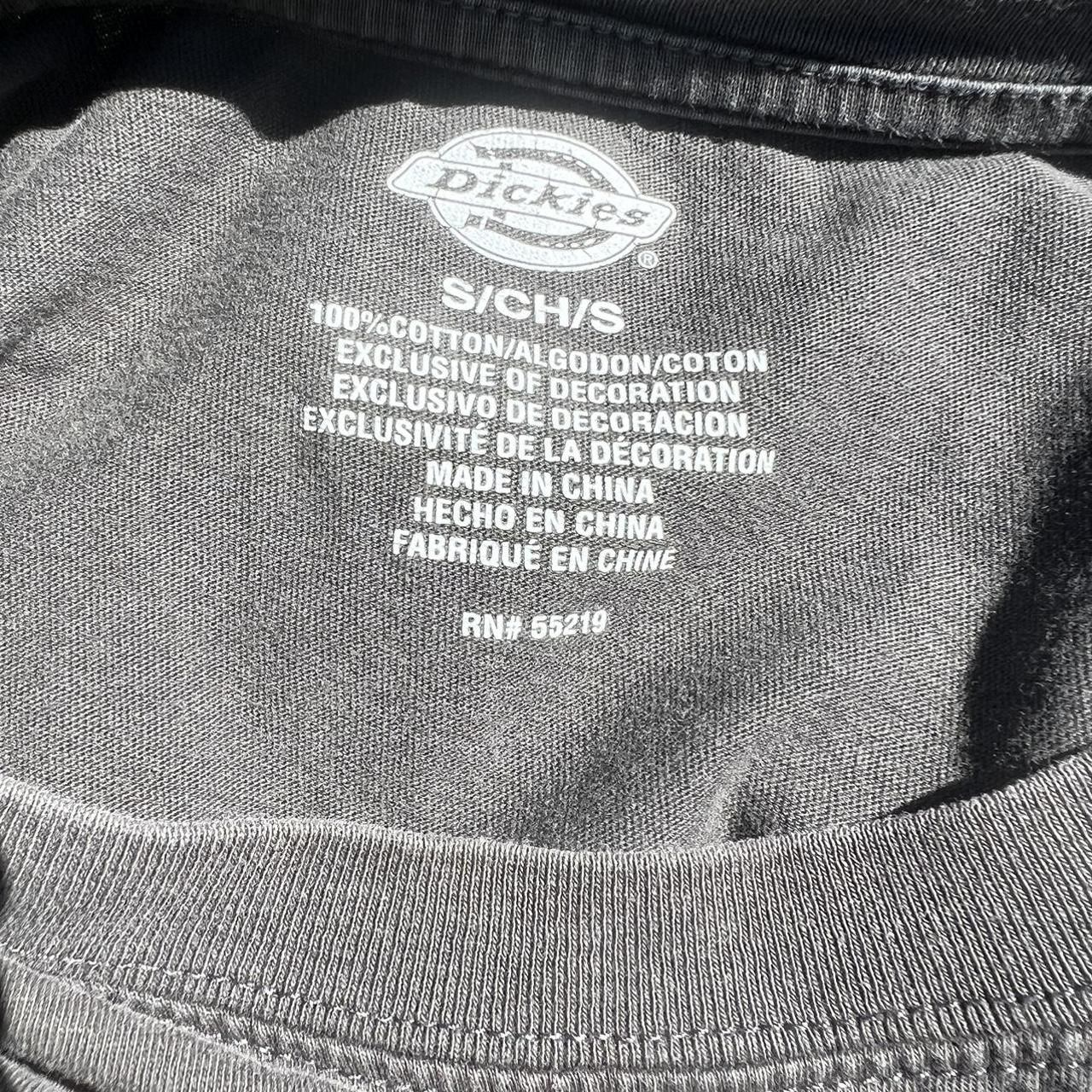 the cutest dickies graphic tee with guitar logo... - Depop