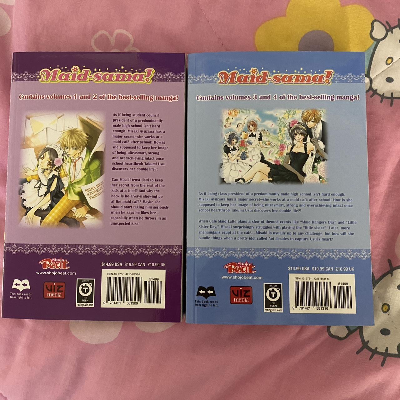 Maid-sama! manga omnibus volumes 1 and 2 (covers... - Depop