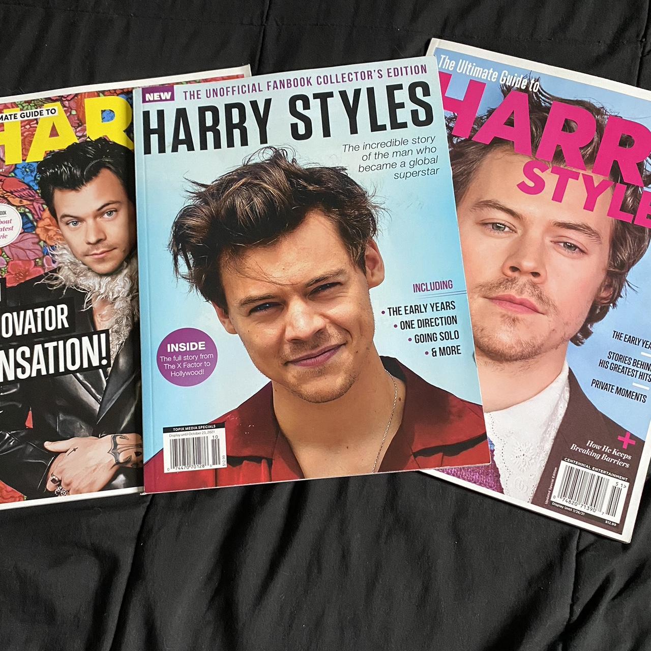 3 HARRY STYLES MAGAZINES #harrystyles #loveontour... - Depop