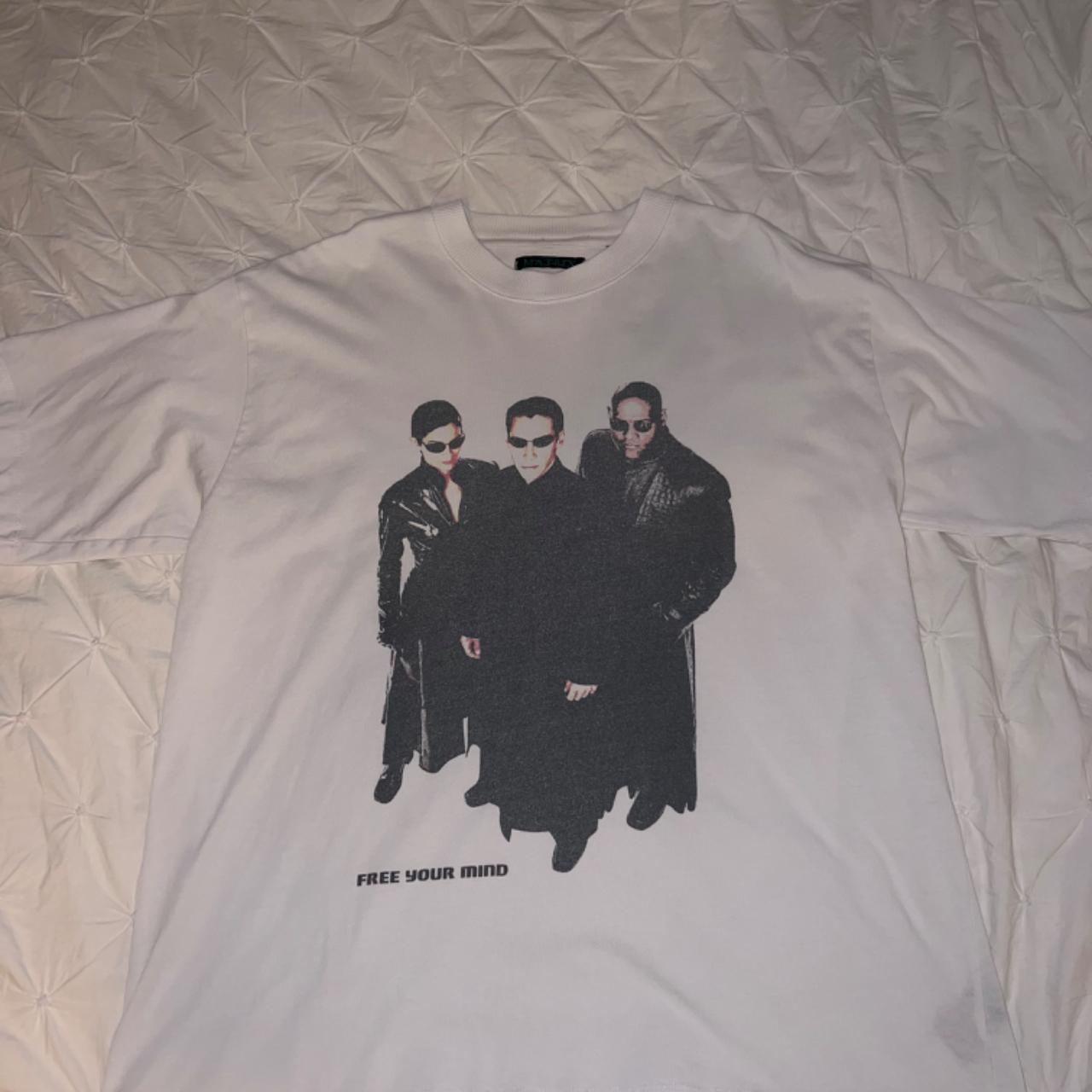 Jaded London matrix t shirt Vintage look in faded... - Depop