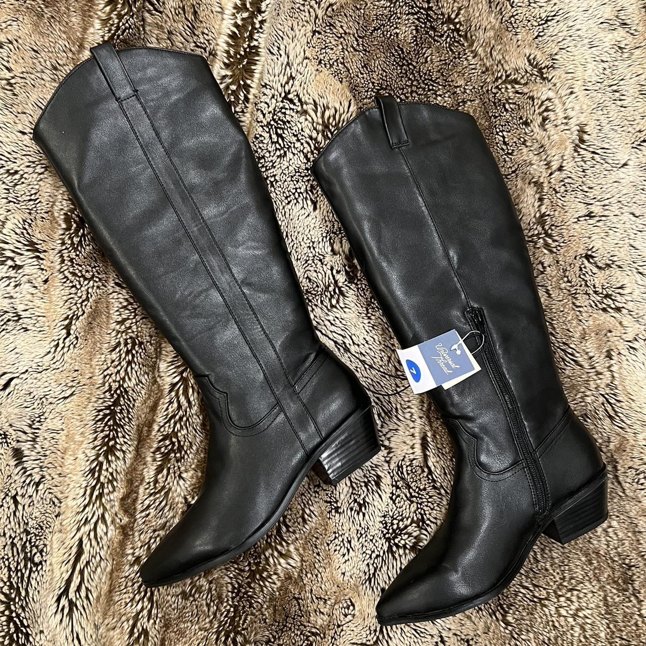 Universal Thread Sadie Western Heeled Boots NWT New... - Depop
