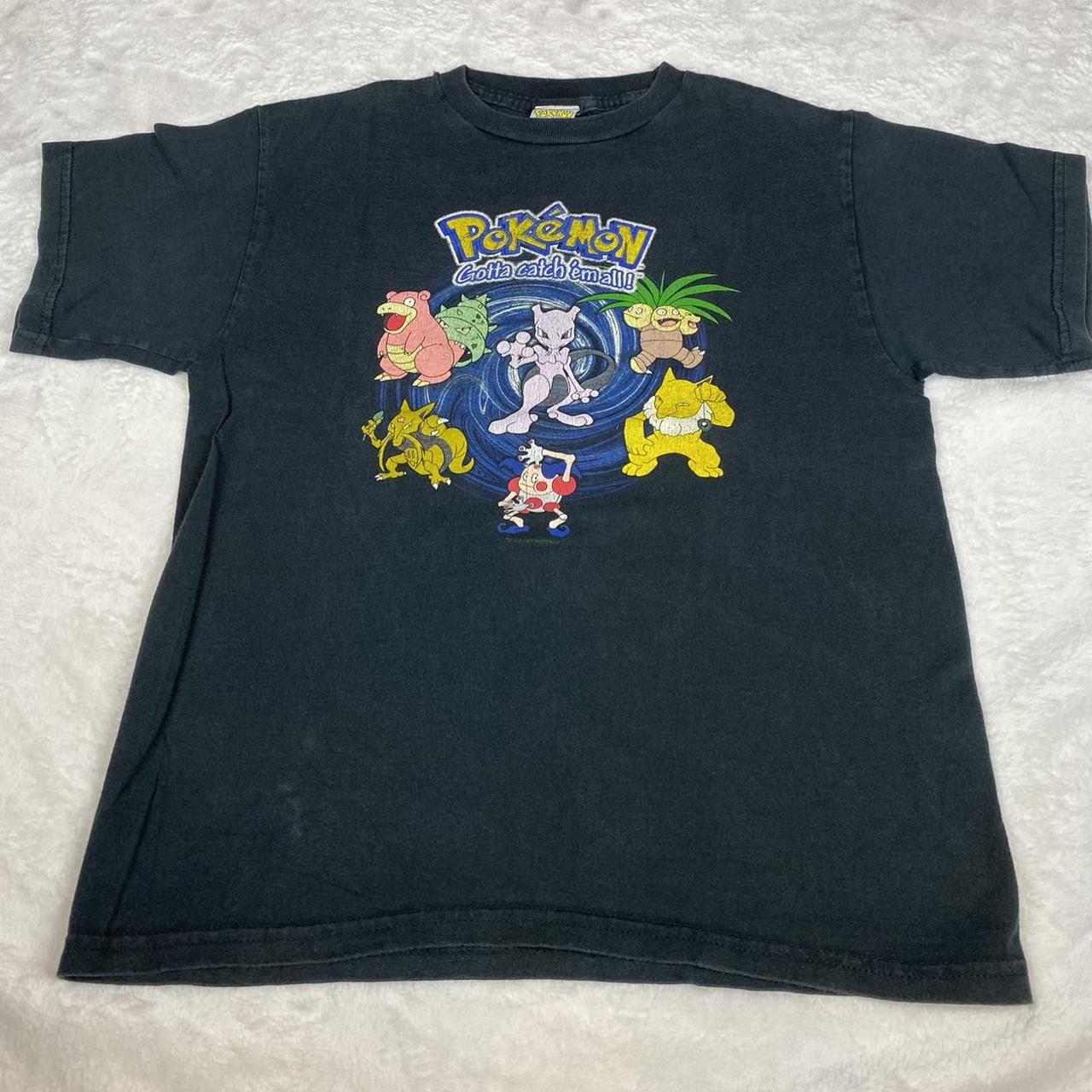 Pokémon Men's Black T-shirt | Depop