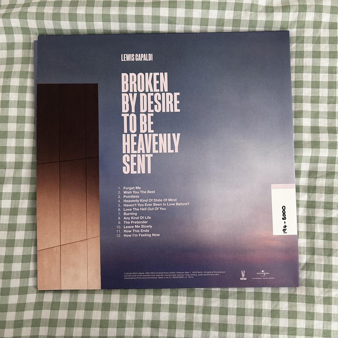 Lewis Capaldi limited edition zoetrope vinyl. Number... - Depop