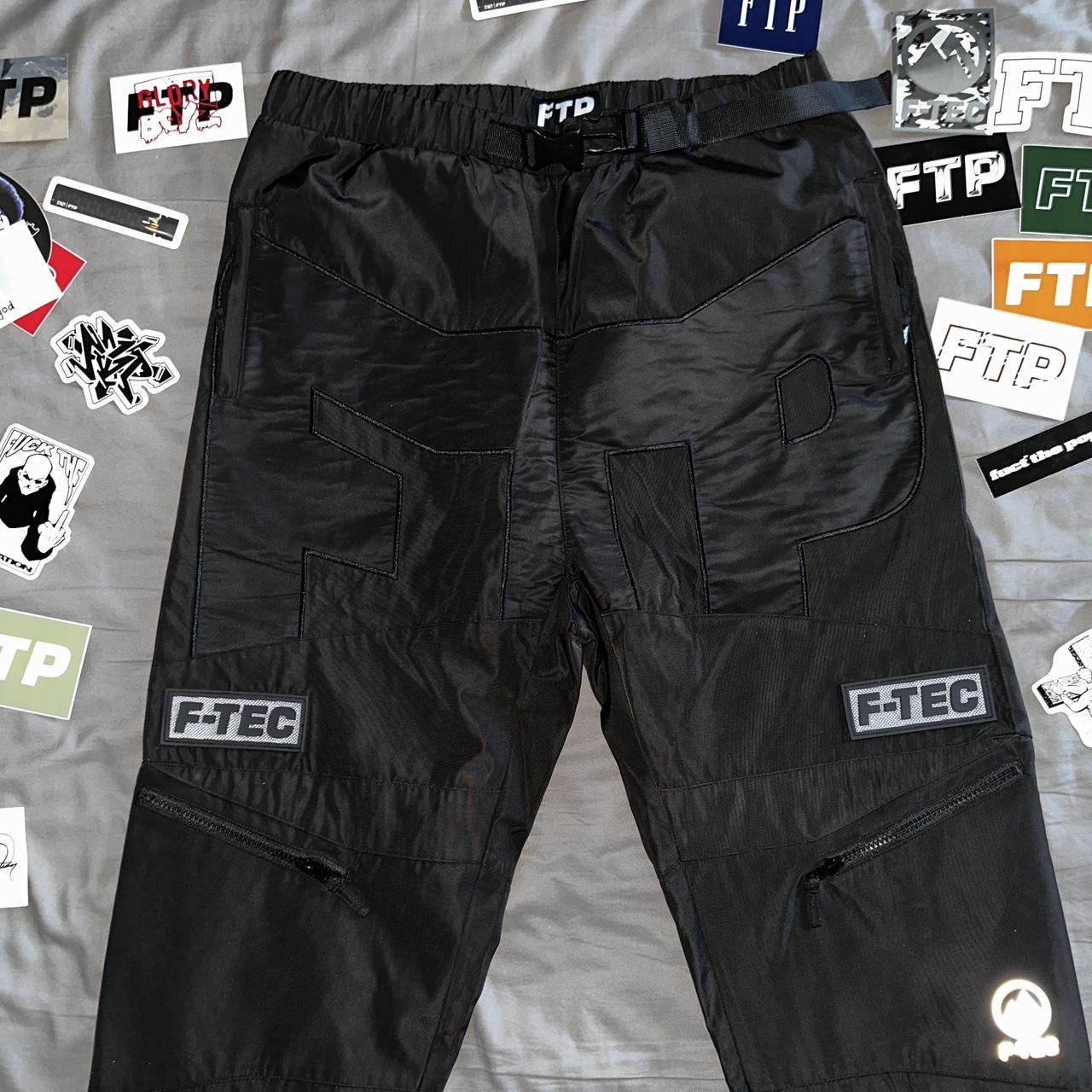 FTP F-Tec Pants (Black) - Depop