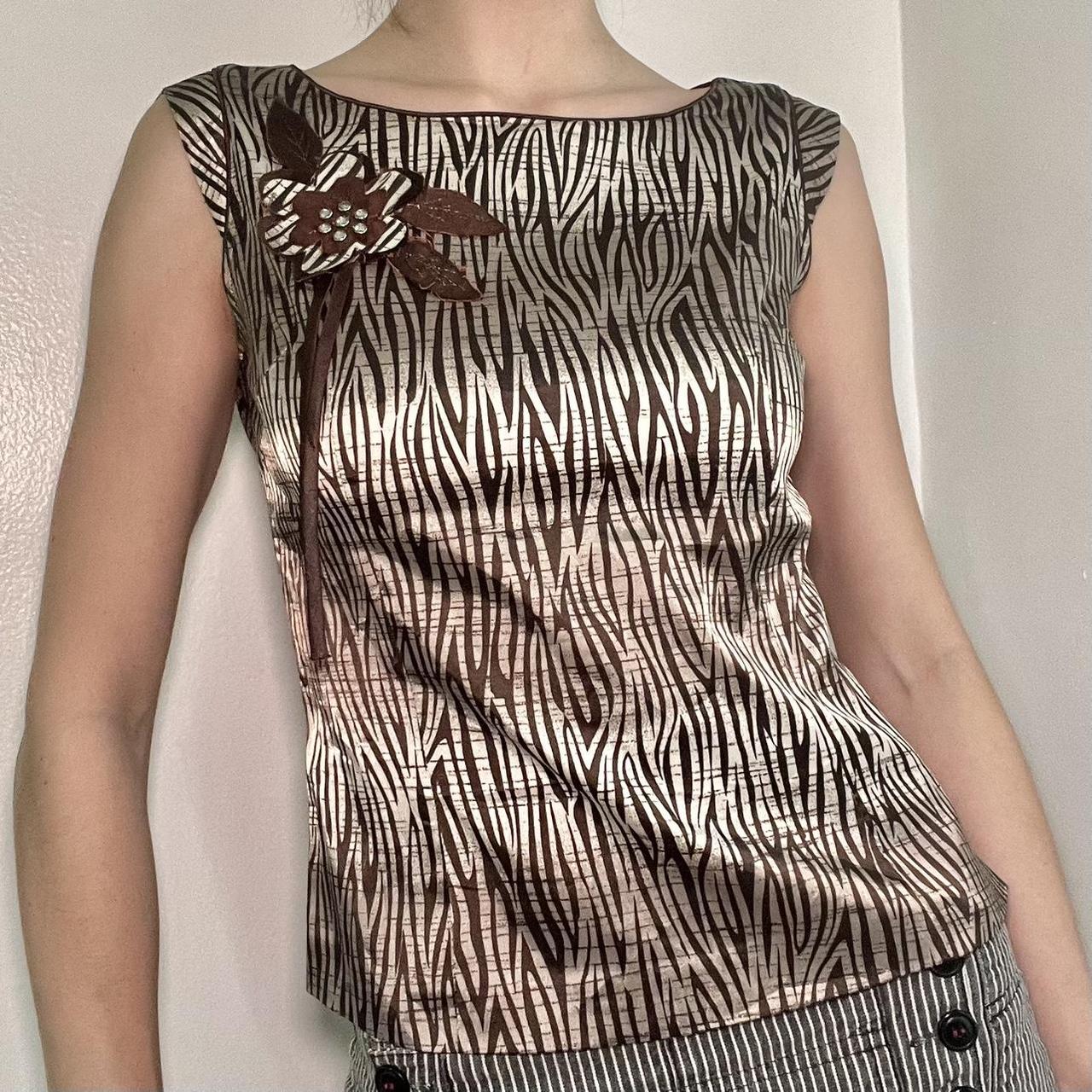 Vintage Boat Neck Top Brand: Syi #vintage #y2k... - Depop