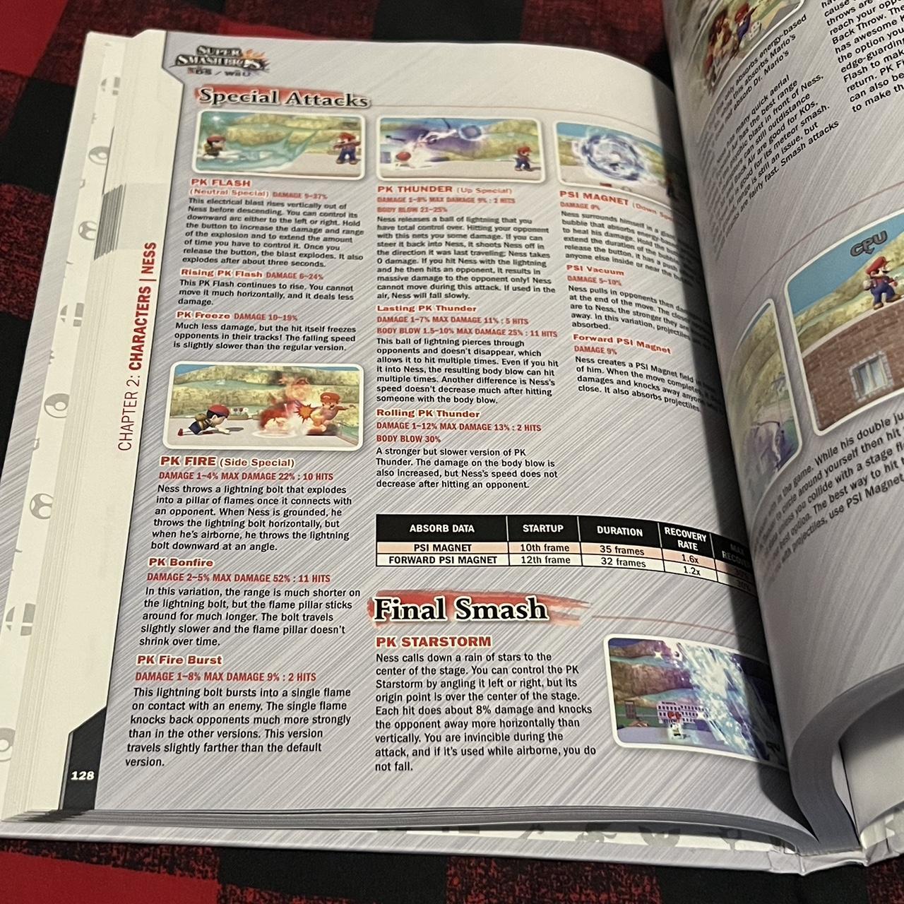 Super Smash Bros 4 official game guide for Nintendo... - Depop