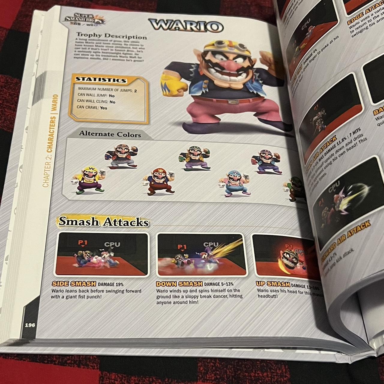 Super Smash Bros 4 official game guide for Nintendo... - Depop