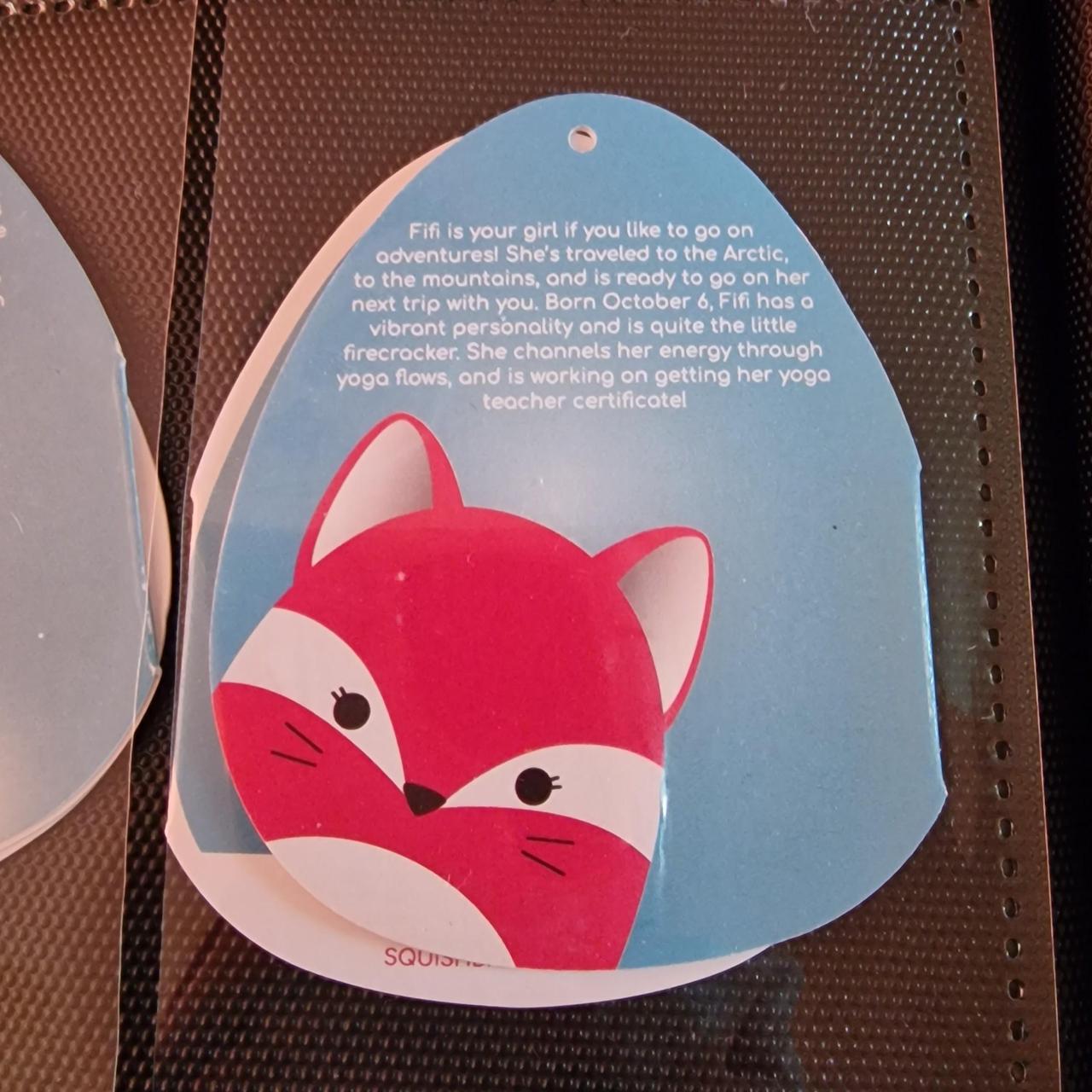 Fifi the red fox squishmallow 7.5" bnwt - Depop