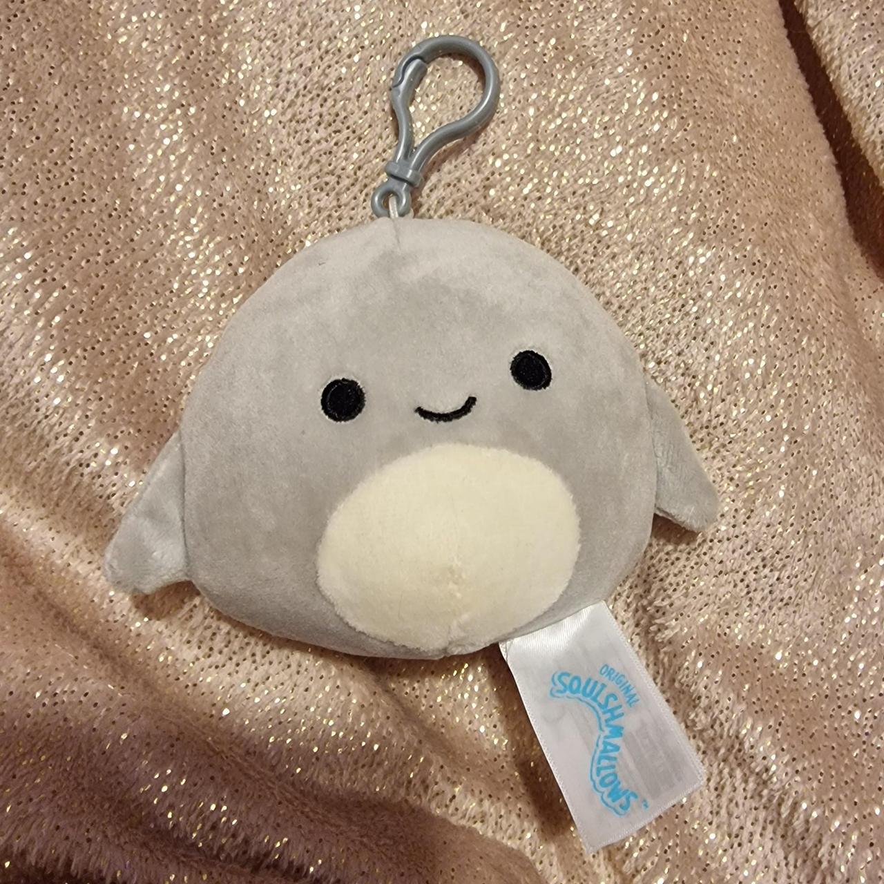 Gordon the shark clip squishmallow 3.5" bnwt - Depop